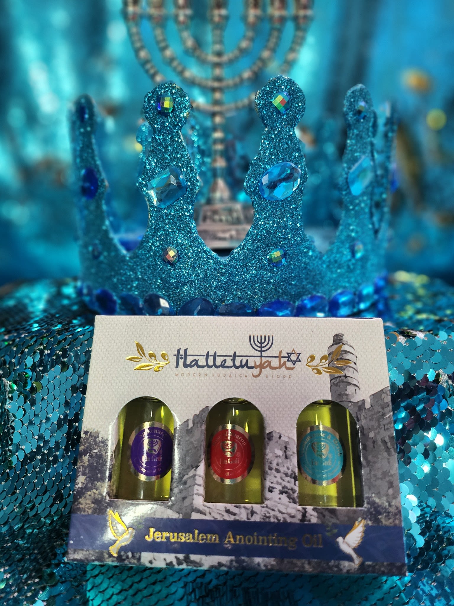 Biblical Anointing Oil Combo Pack - Kingdom Clothing, Oils, Handreams