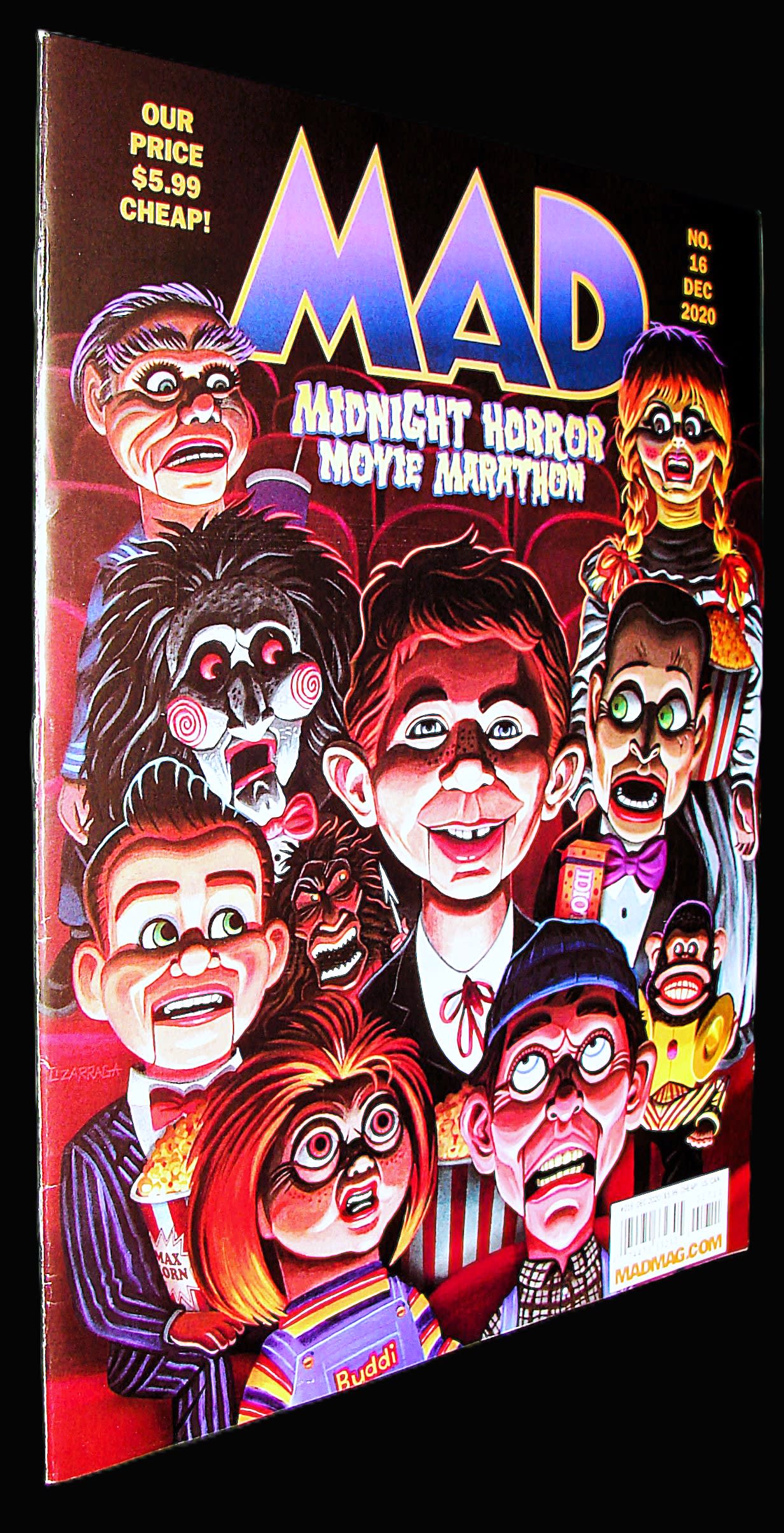 16 Dec 2020 MAD Magazine Midnight Horror Movie Marathon Issue