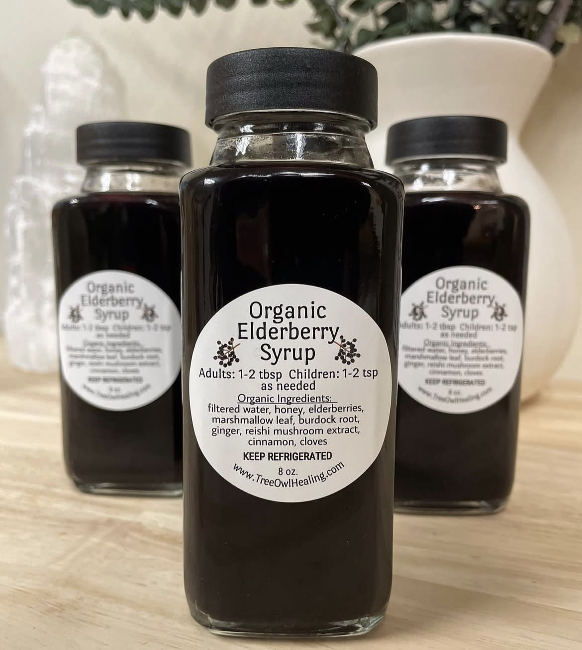 Organic Elderberry Plus Syrup - Organic Elderberry Syrup Pick Up