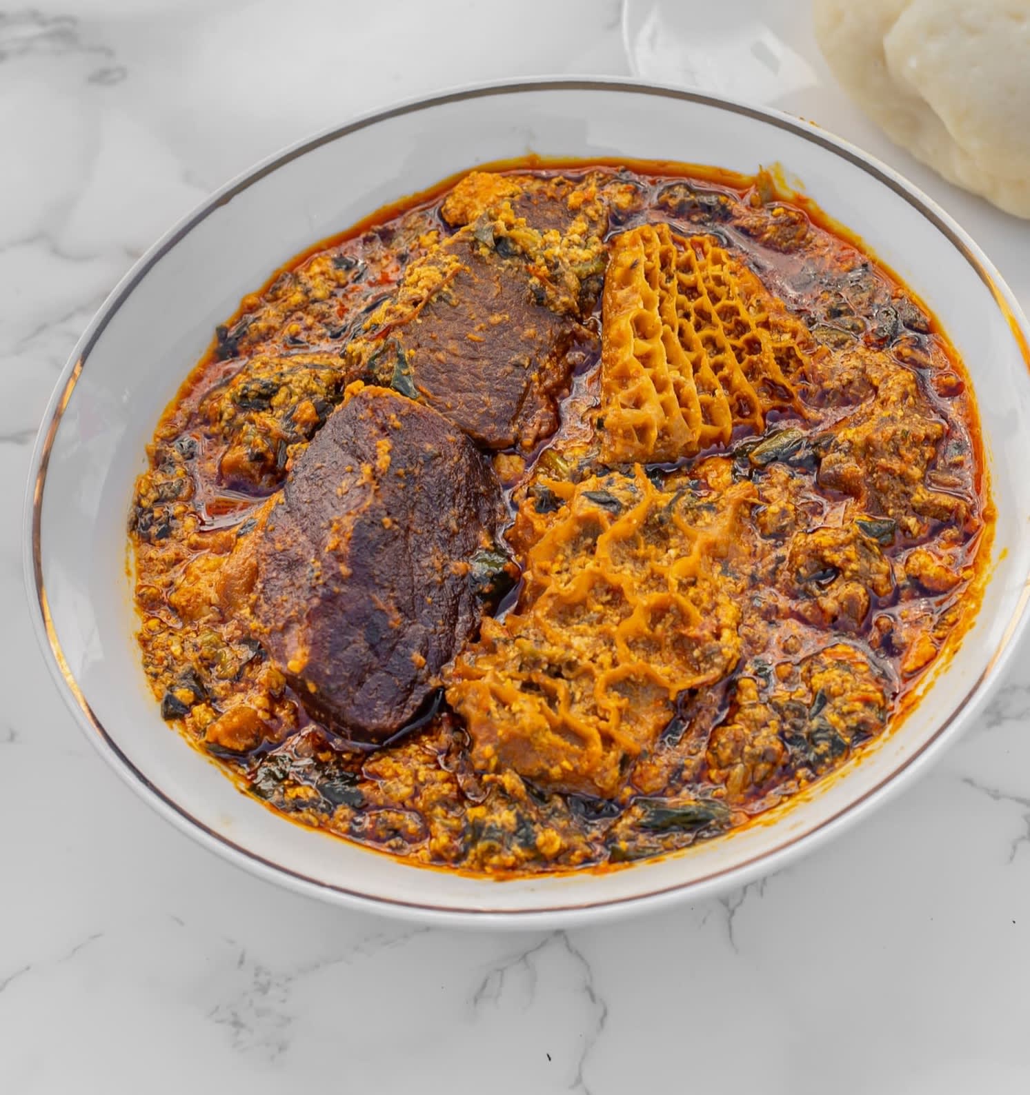 Egusi soup only (no fufu) - Our Everyday Food Truck Menu Items - Mimah ...