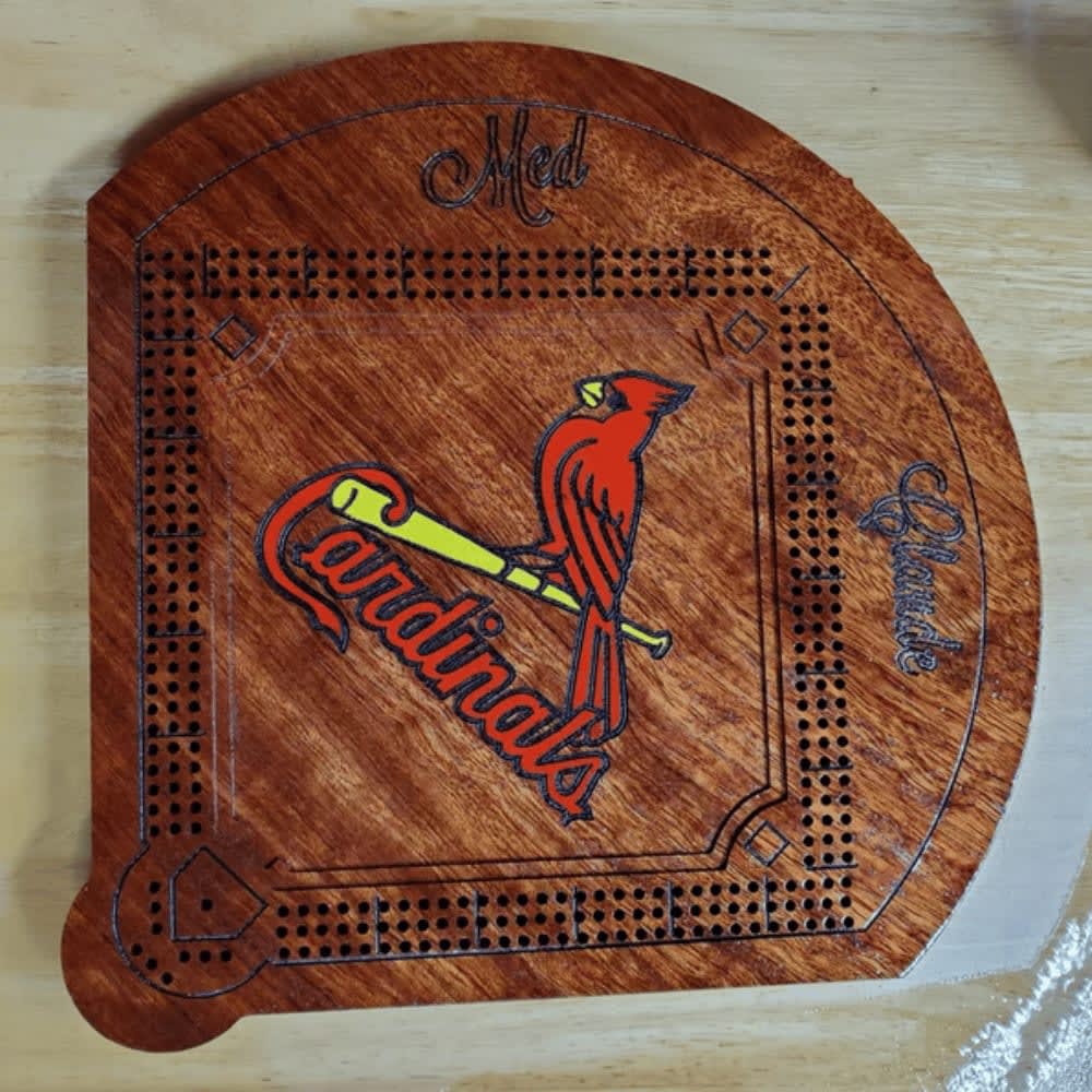 Custom Cribbage Boards - Game Boards - Hogan's Carved Woodworks, LLC ...