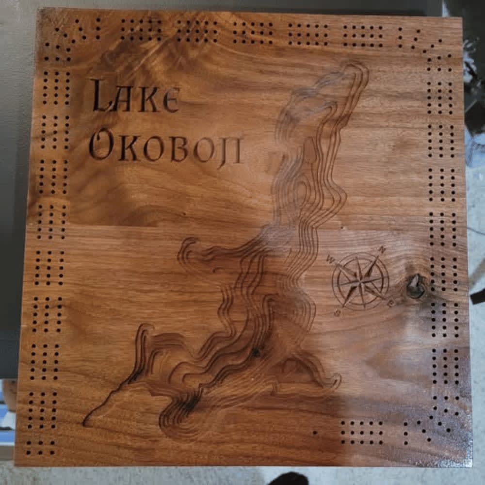 Lake Board - Specialty Items - Hogan's Carved Woodworks, LLC | None in ...