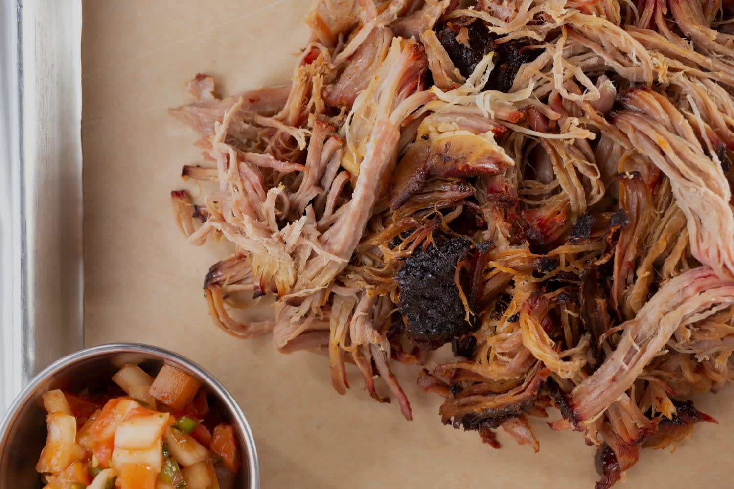 Classic Pulled Chicken - Plates - Team Carolina BBQ | BBQ Food Trailer ...