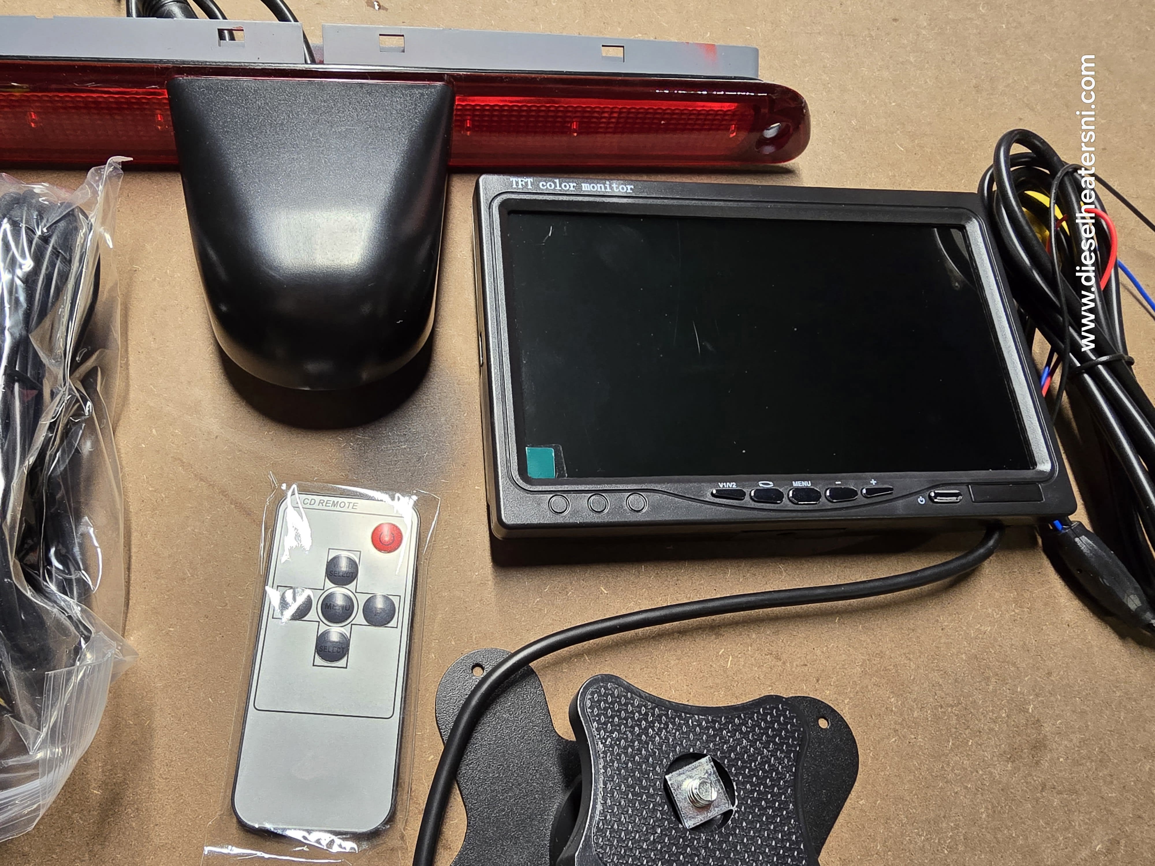 Reversing camera kit for Mercedes sprinter - Drive with confidence