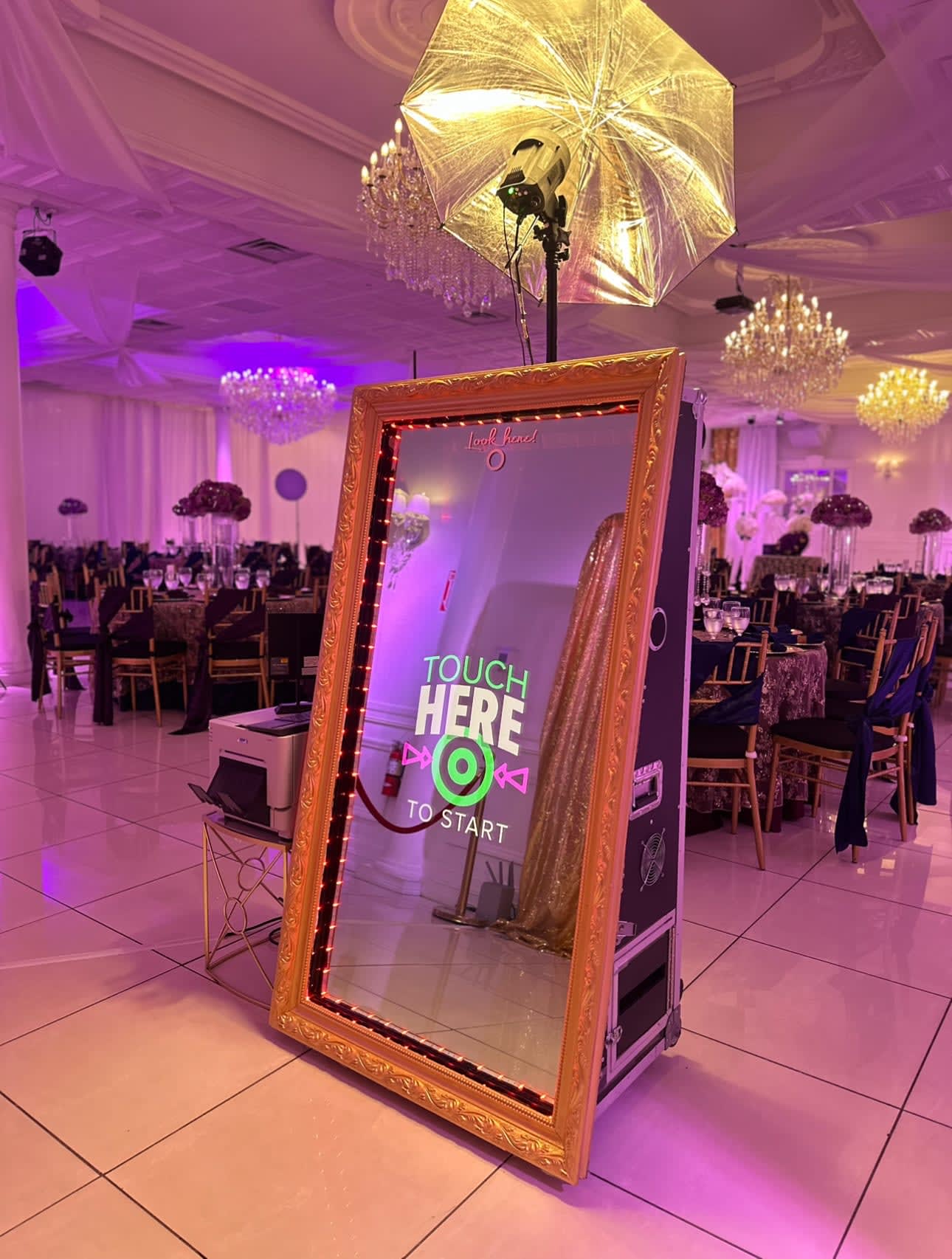 Magic Mirror Photo Booth - Available Booths - Gialenso Brothers Equipment Rental | Customized ...