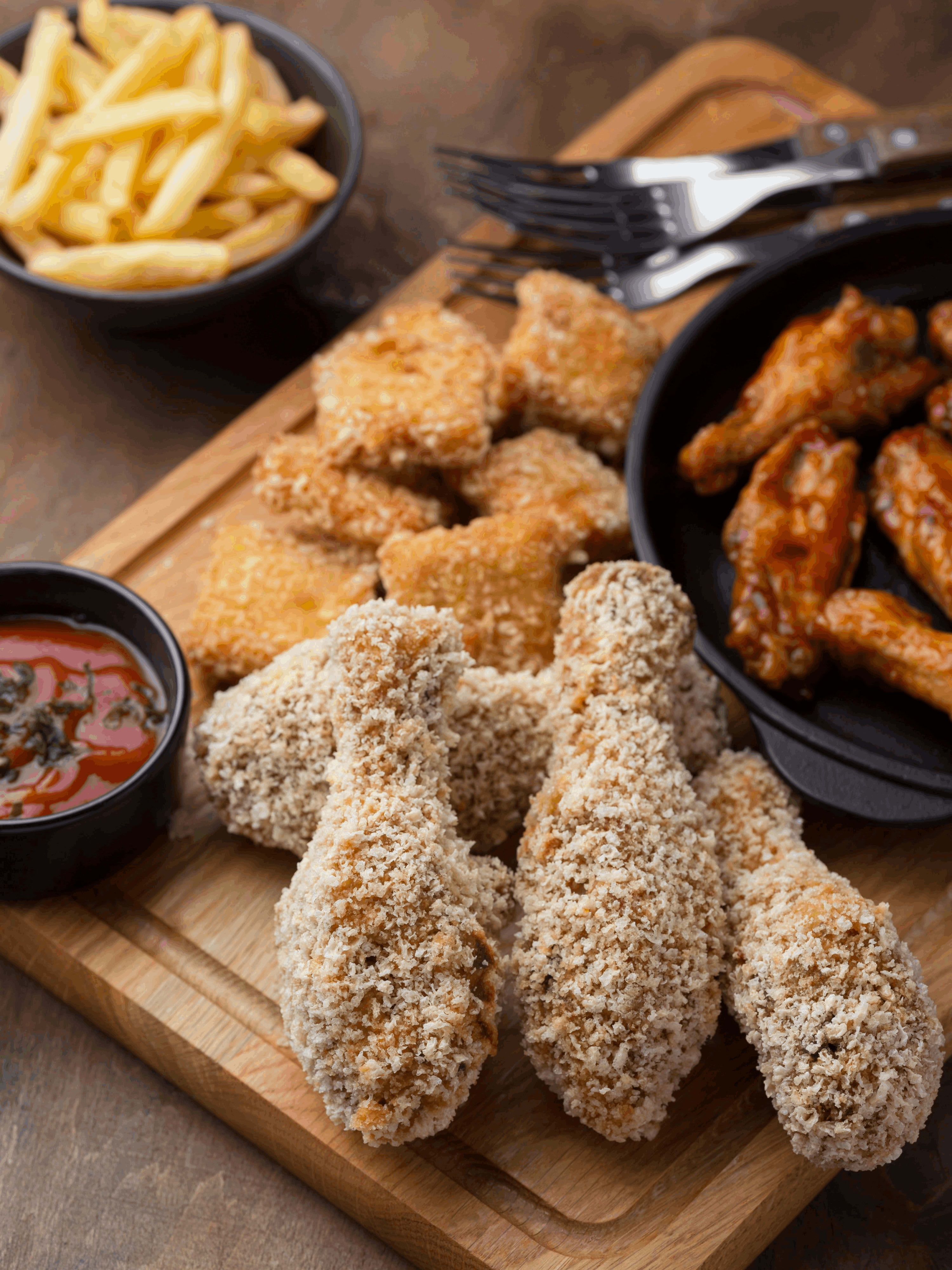 10-Piece Wing Combo - Combo Specials - Tip Top Chicken & Fish - Chicken ...