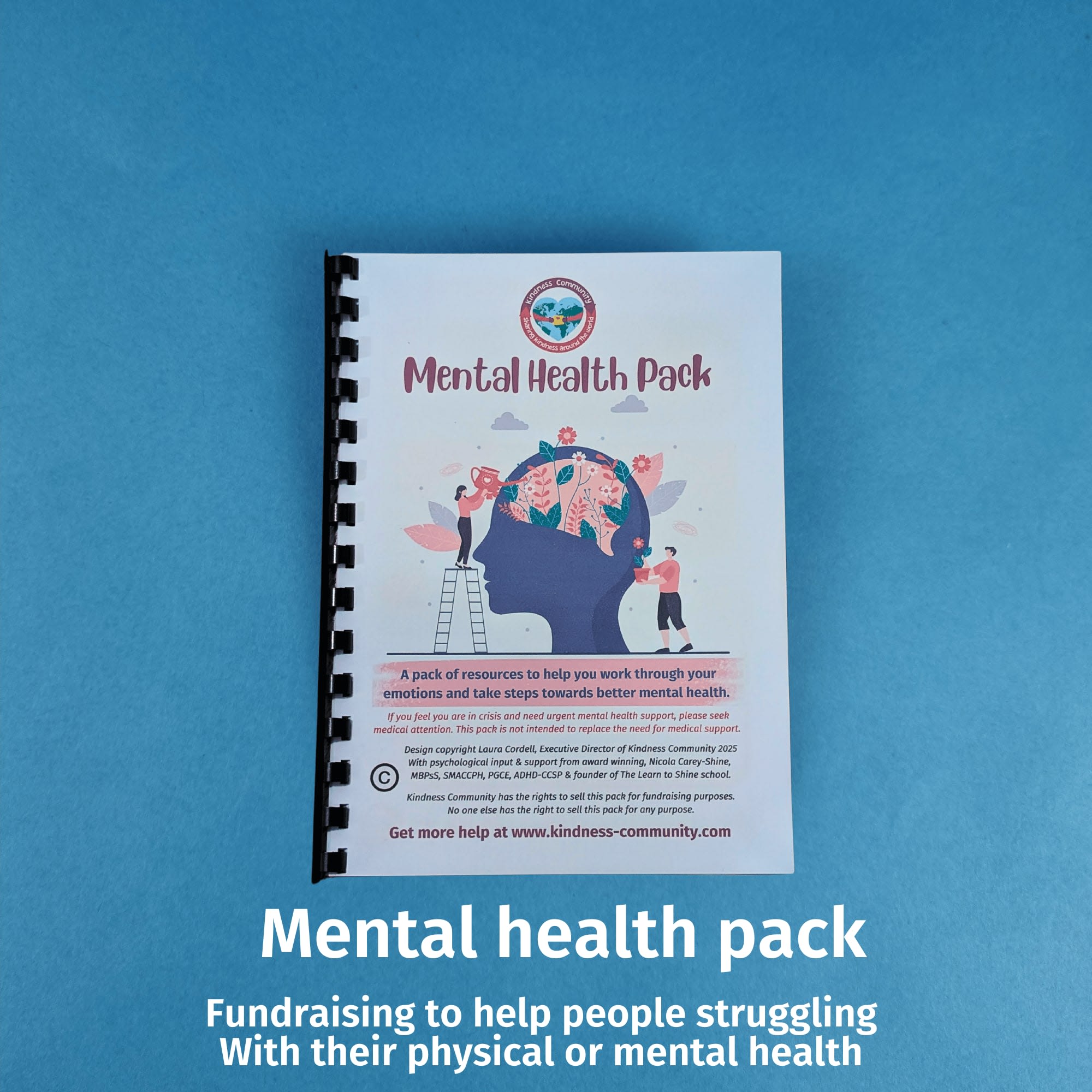 Mental health pack booklet - Mental Health Tools - Kindness Community ...