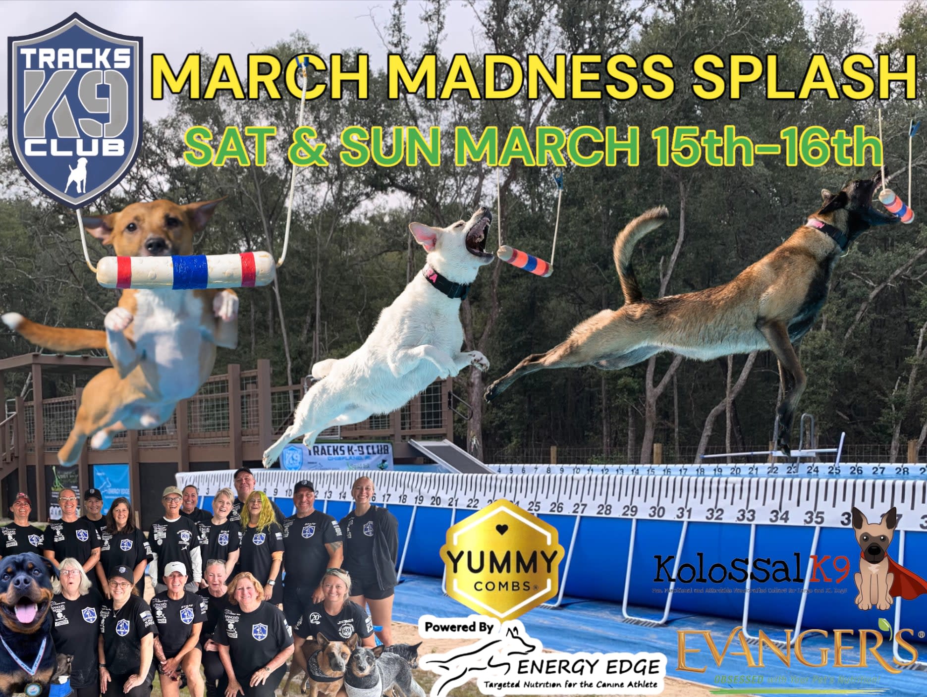 MARCH MADNESS SPLASH MARCH 15TH -16TH. (EVENT OVER THANK YOU !!)