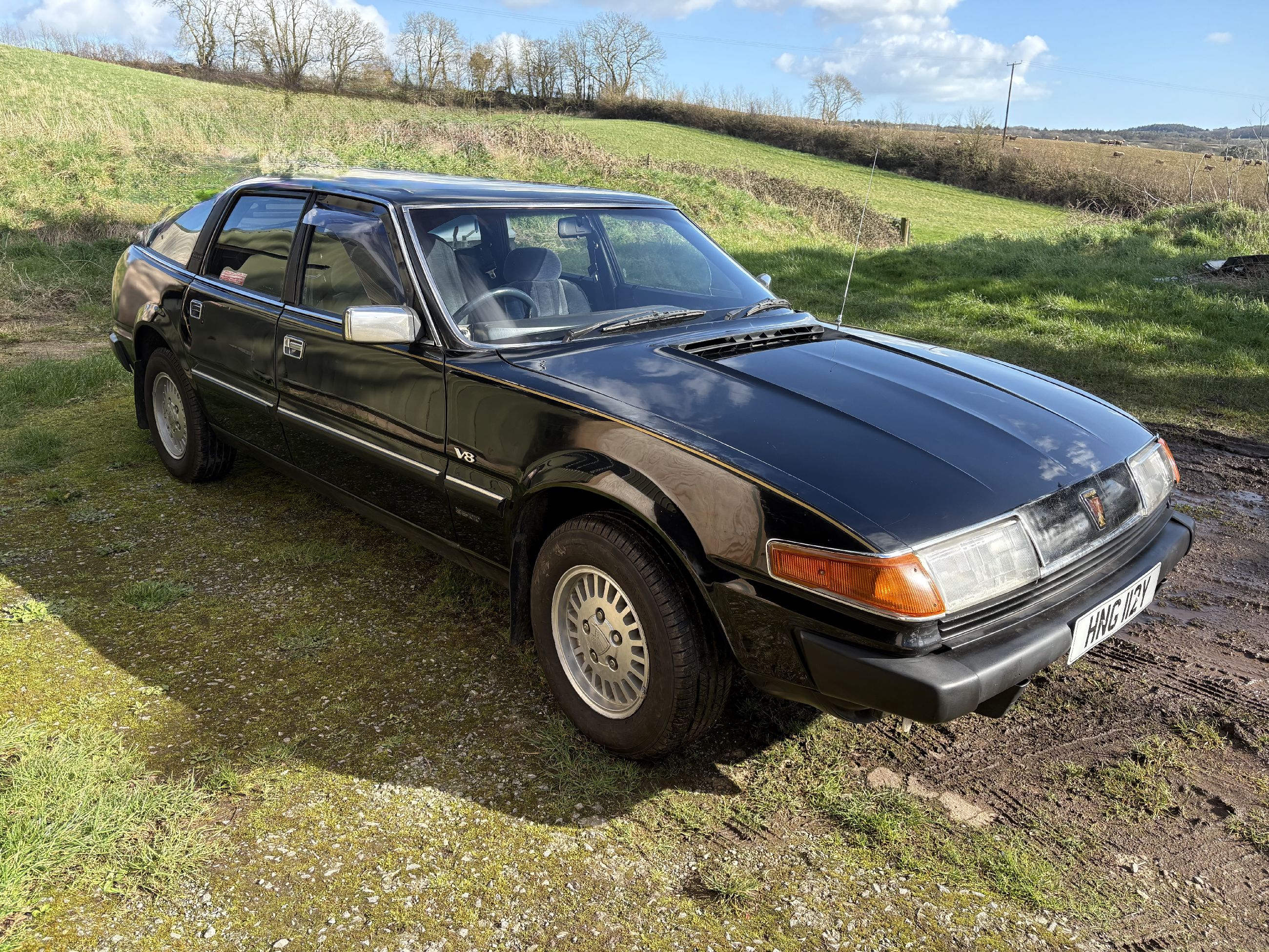 1983 Rover SD1 3500 V8 Vanden Plas - SOLD - Stock - Red 7 Classics Ltd ...