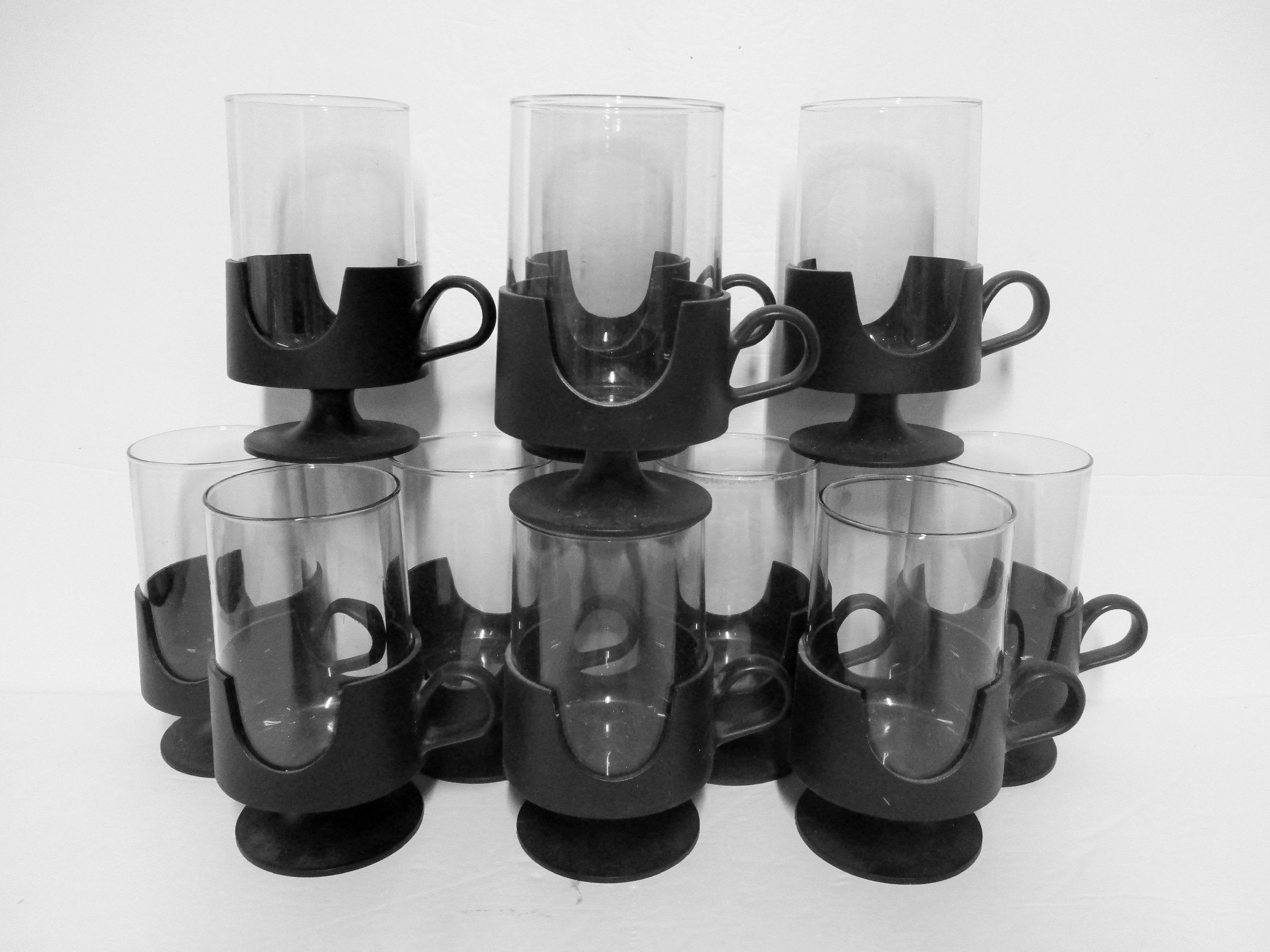 11 Vintage Corning Glass-Snap Hot Cold Cups Mugs - Drinkware - New ...