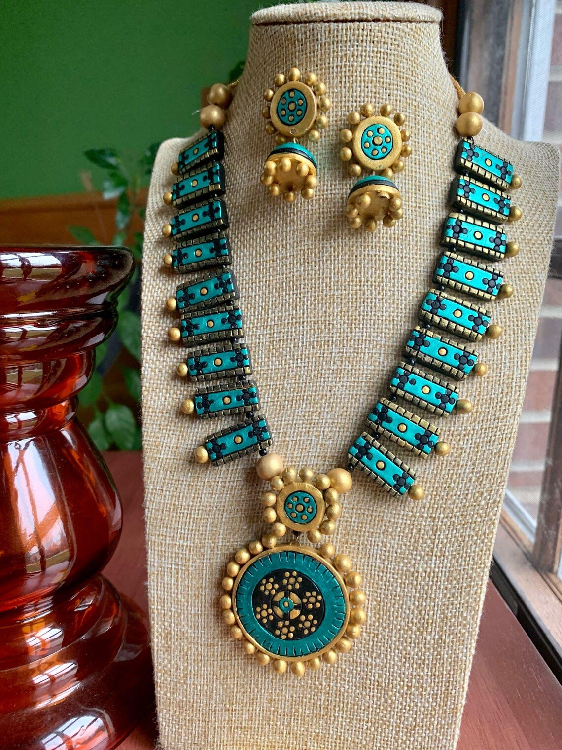 Aastha stunning terracotta set - Terrific Terracotas - Riaaj Boutique ...