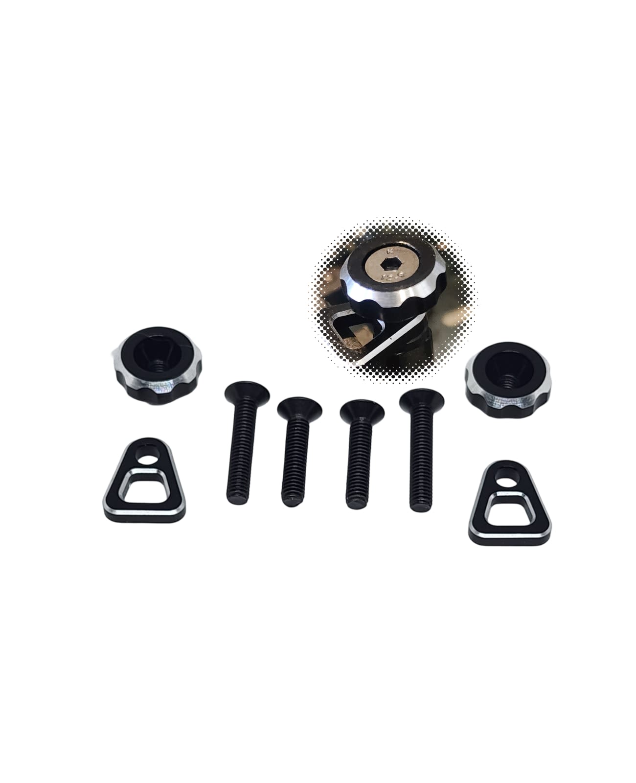 Battery Aluminum Pro Hold Down - Battery Lock System - RC Racing Track ...