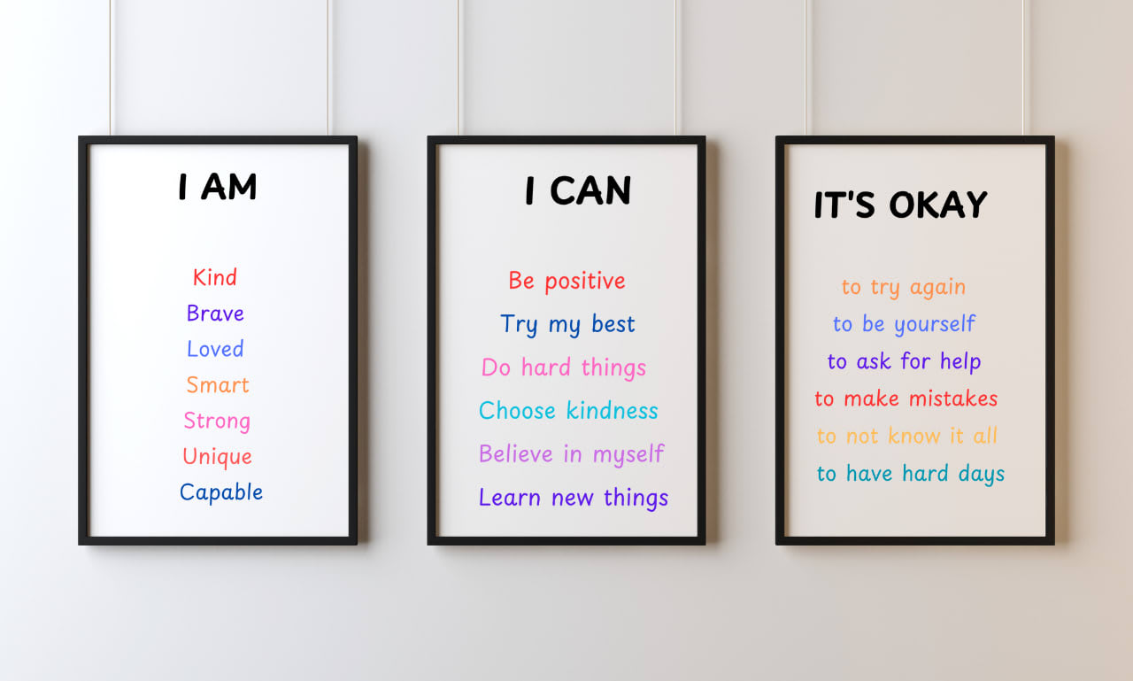 Daily Affirmations Printable Poster, Positive Affirmations ...
