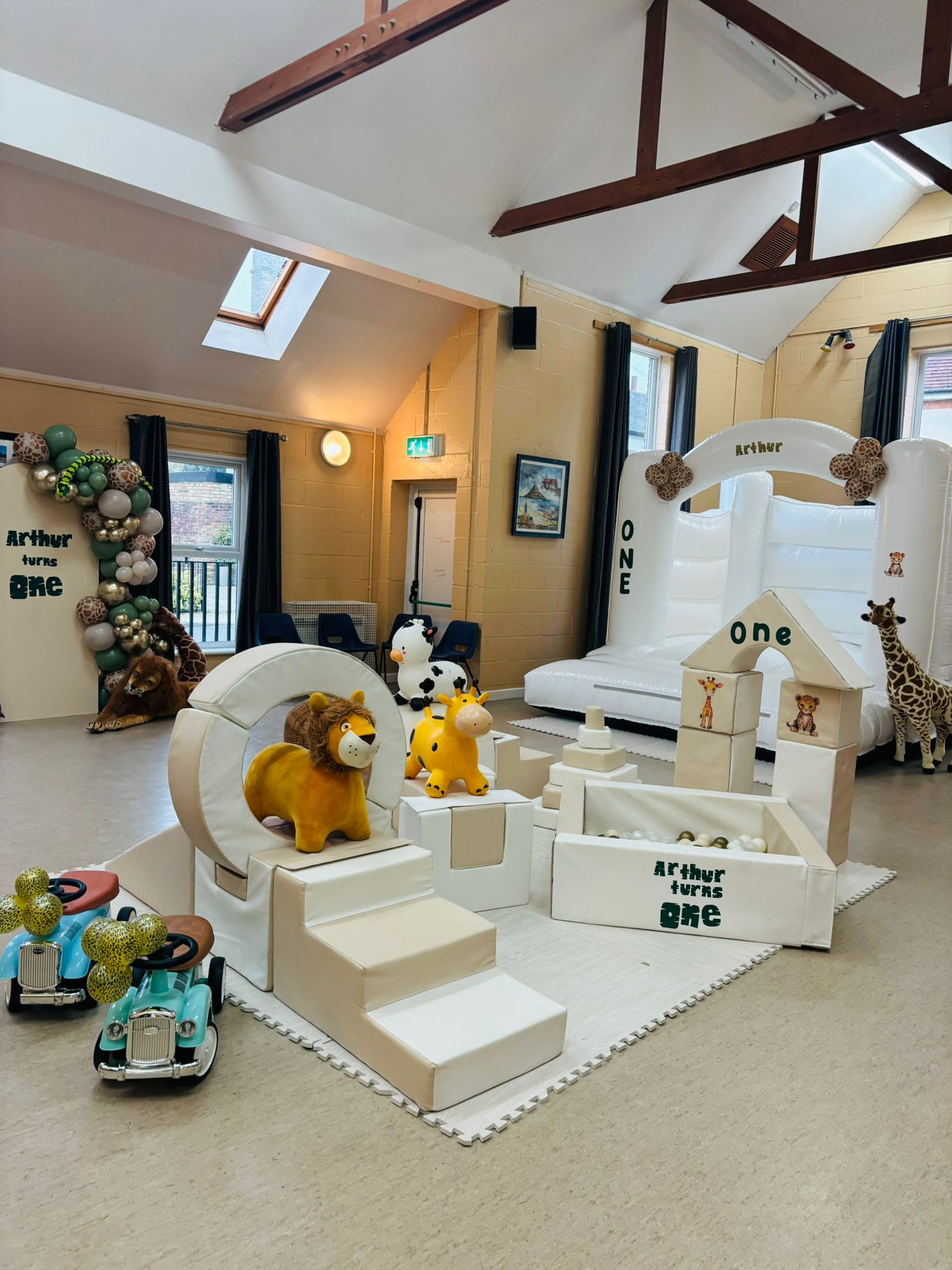 White & Beige - Soft Play - Kelly's Creations | Event Company in Basildon