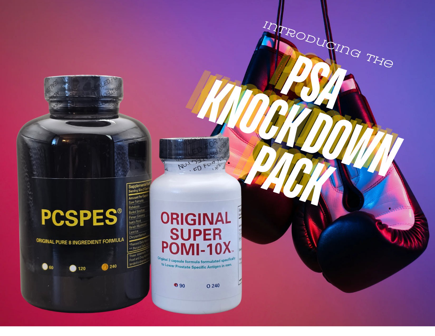 PSA Knockdown Pack - Prostate Cancer Support - Prostate Cancer Hope ...