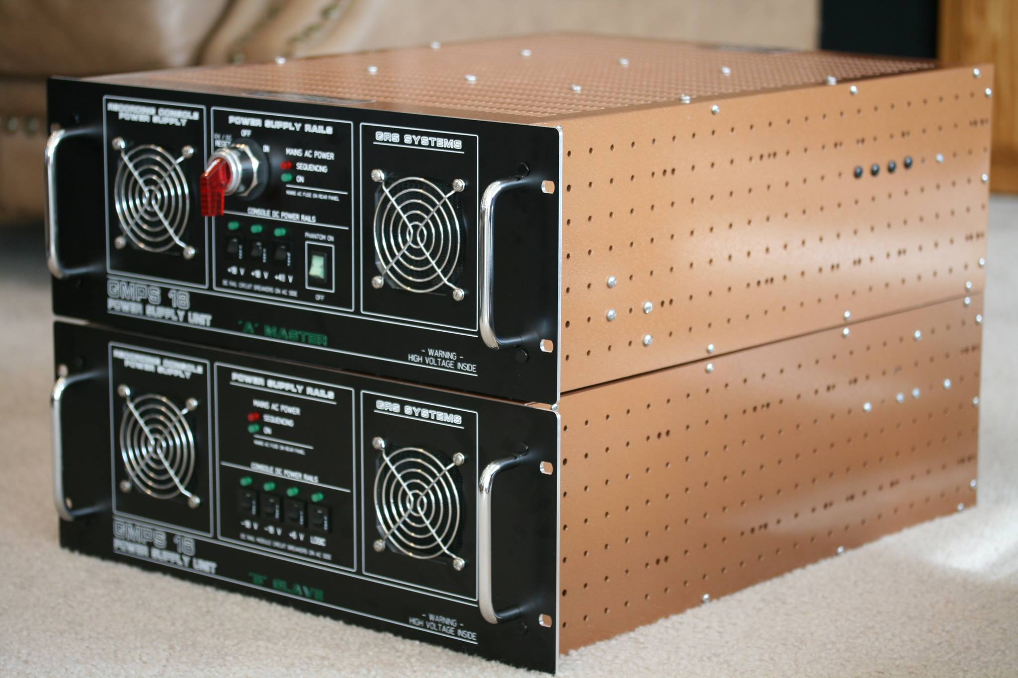 Console Power Supply Systems - Custom Manufacturing - GRS Pro Audio ...