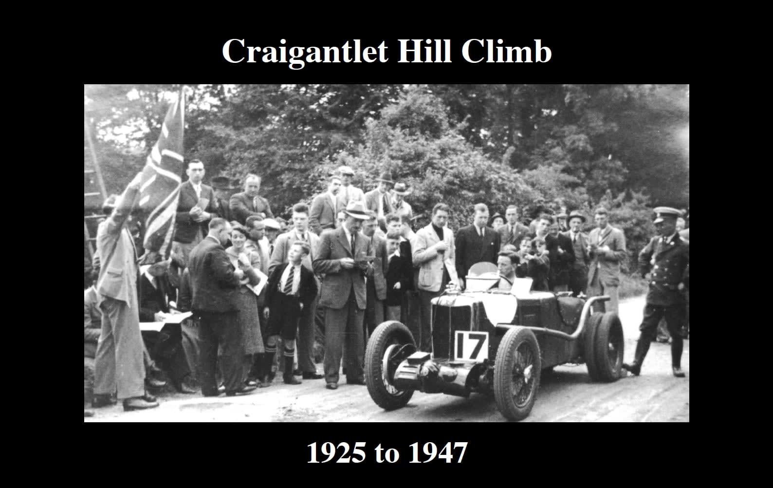 Craigantlet hill Climb 1925 to 1947 - Motoring Books - Robinson Books ...