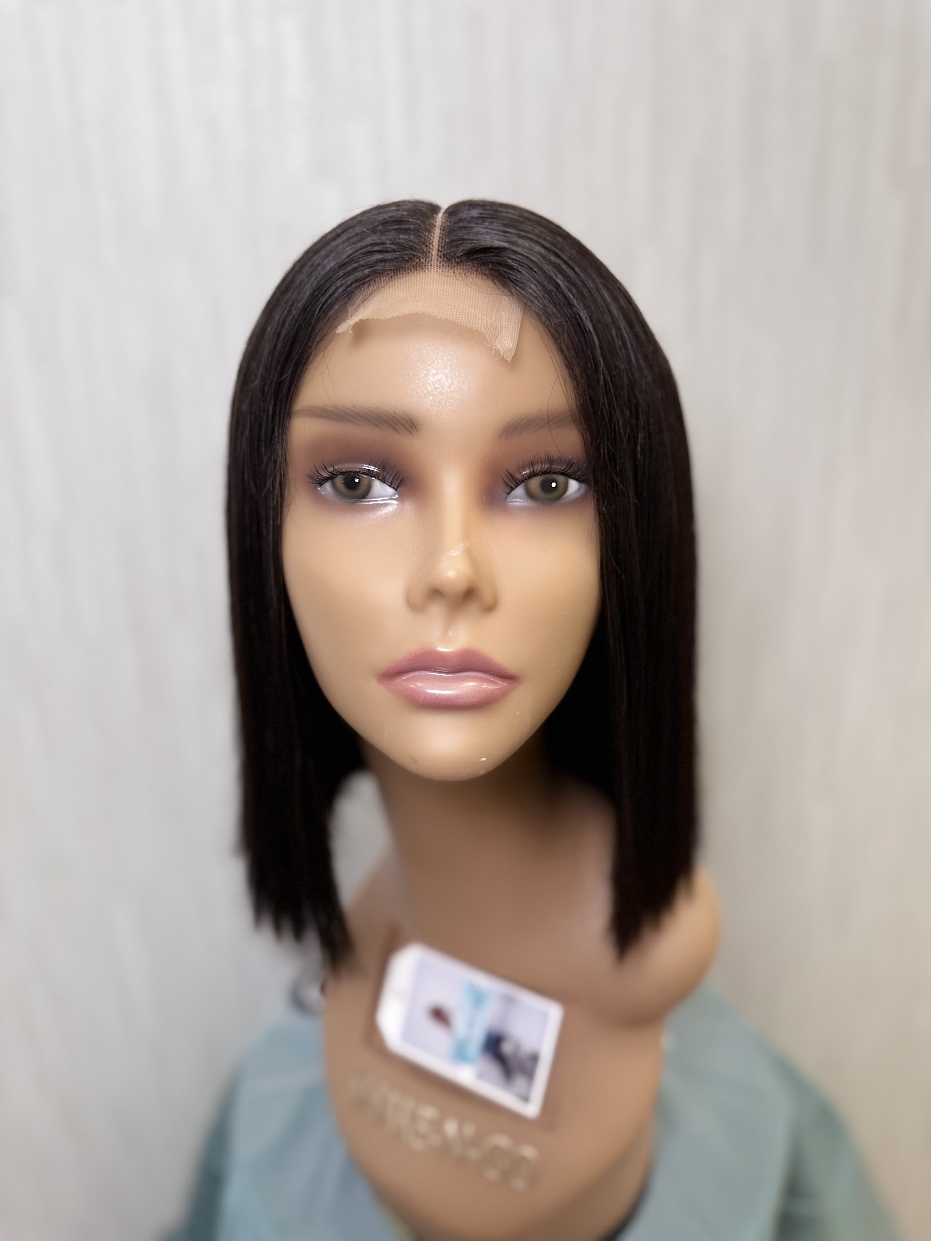 Lena- Blunt Bob with Middle Part - Stock Wigs - Snatched Custom Wigs ...