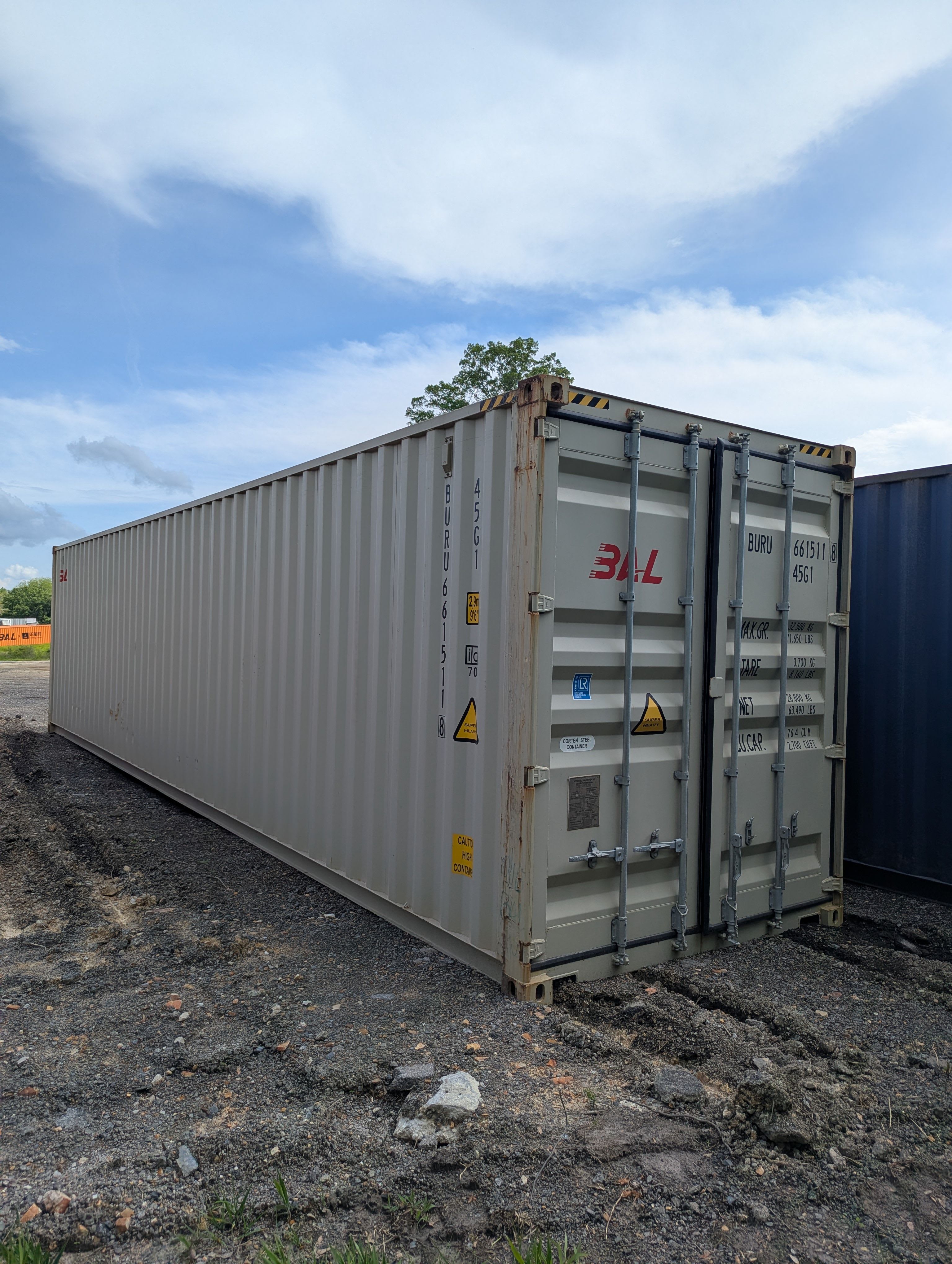 40FT ONE TRIP, HC, GREY, 1511-8 - 40 FOOT CONTAINERS - Shipping ...