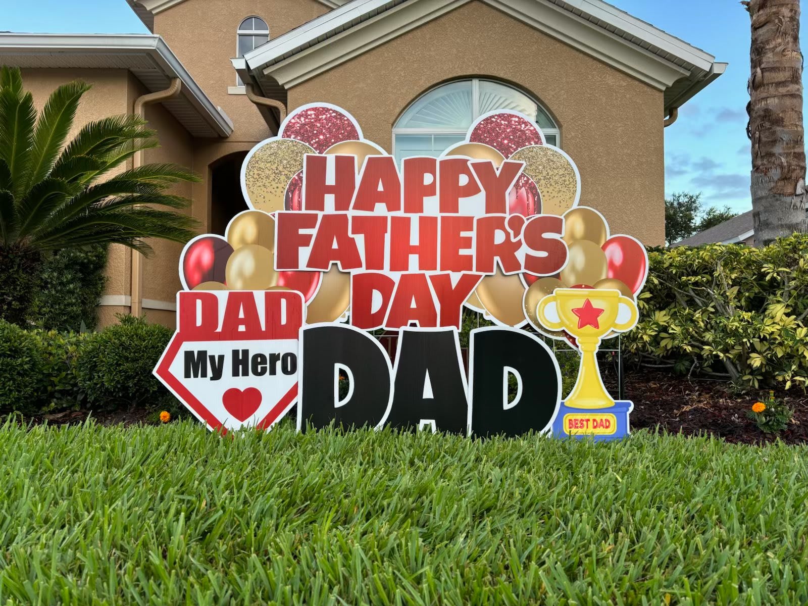 Vibrant Yard Sign Greetings in Parrish - Lawn Sign Greetings - Yard ...