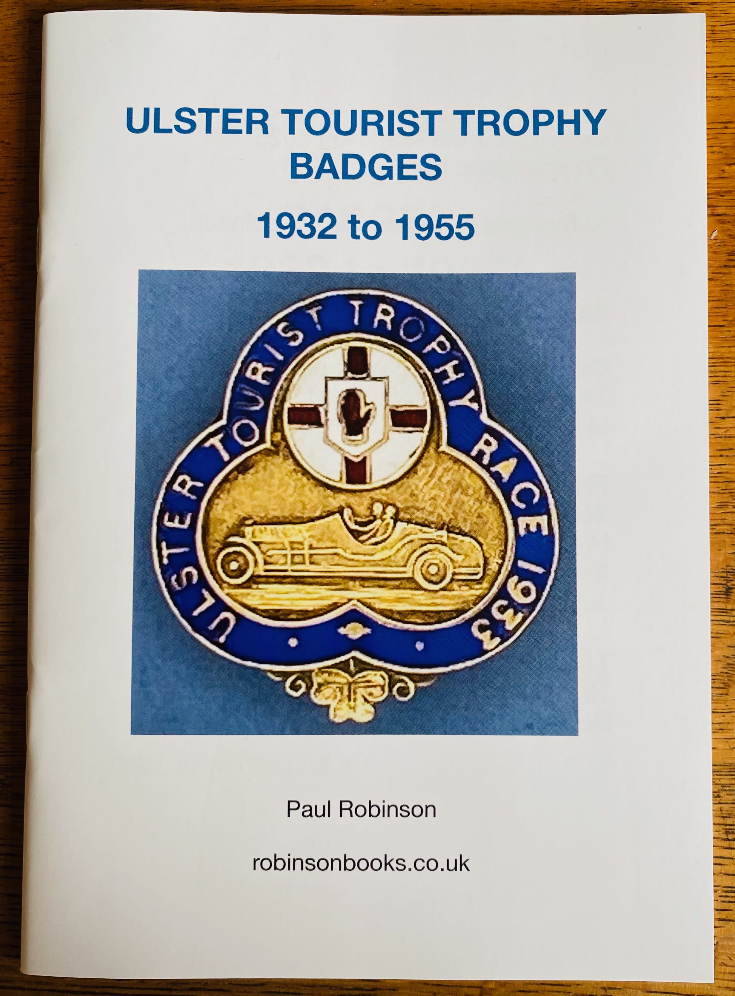 Ulster Tourist Trophy Badges 1932 to 1955 - Motoring Books - Robinson ...