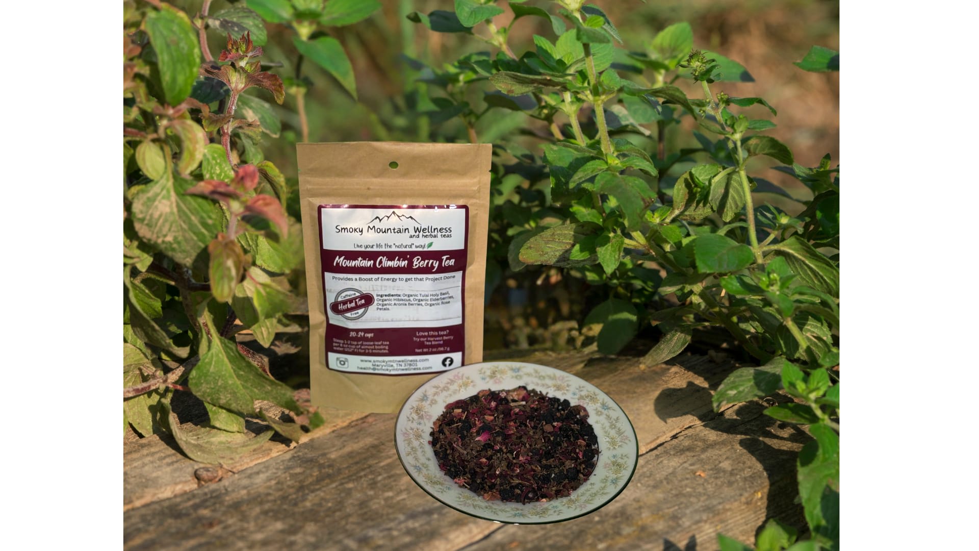Mountain Climbing Berry - Herbal Teas - Smoky Mountain Wellness - Herbalist