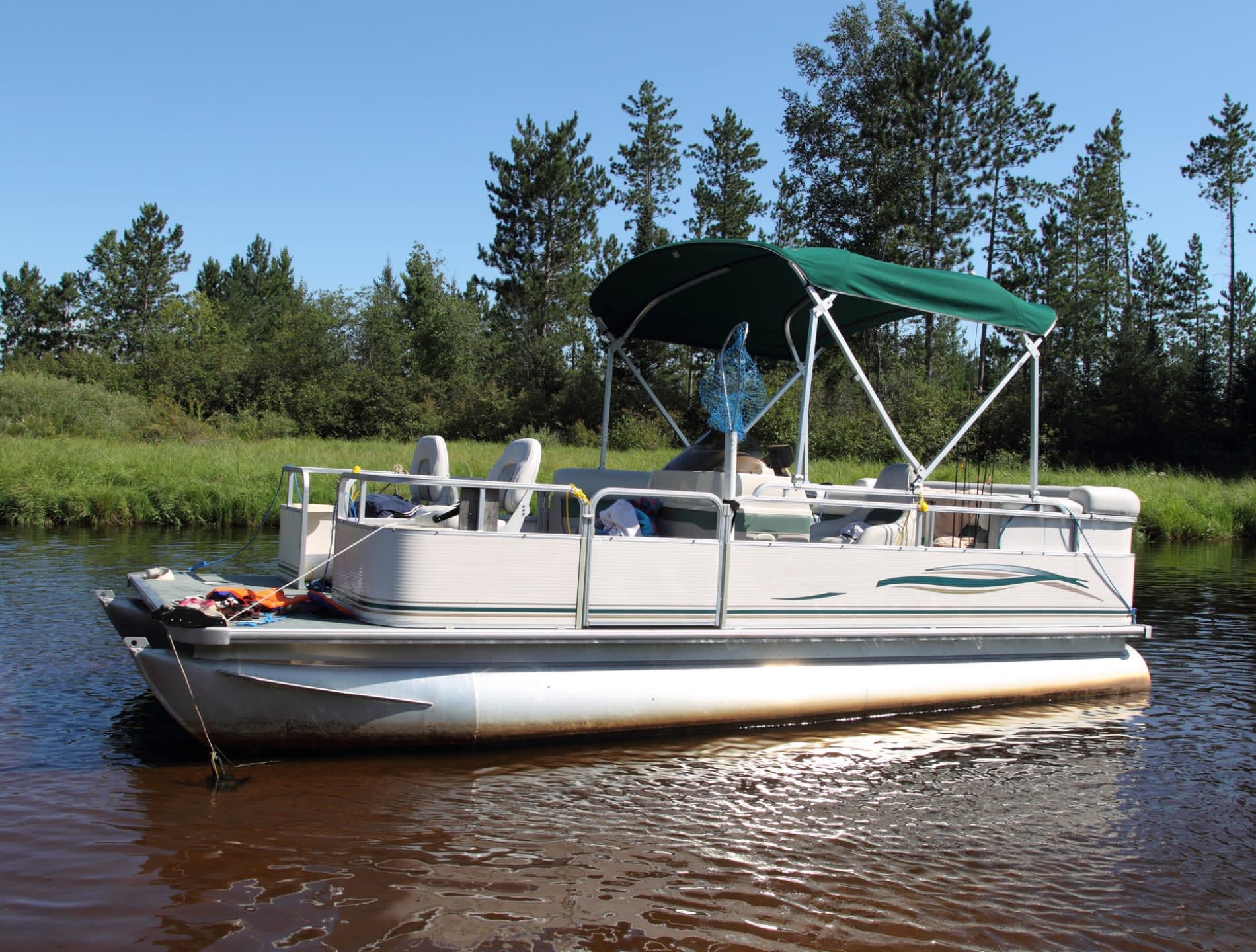 Pontoon Boat - Fleet - Capital City Car and Tour Service | Limousine ...