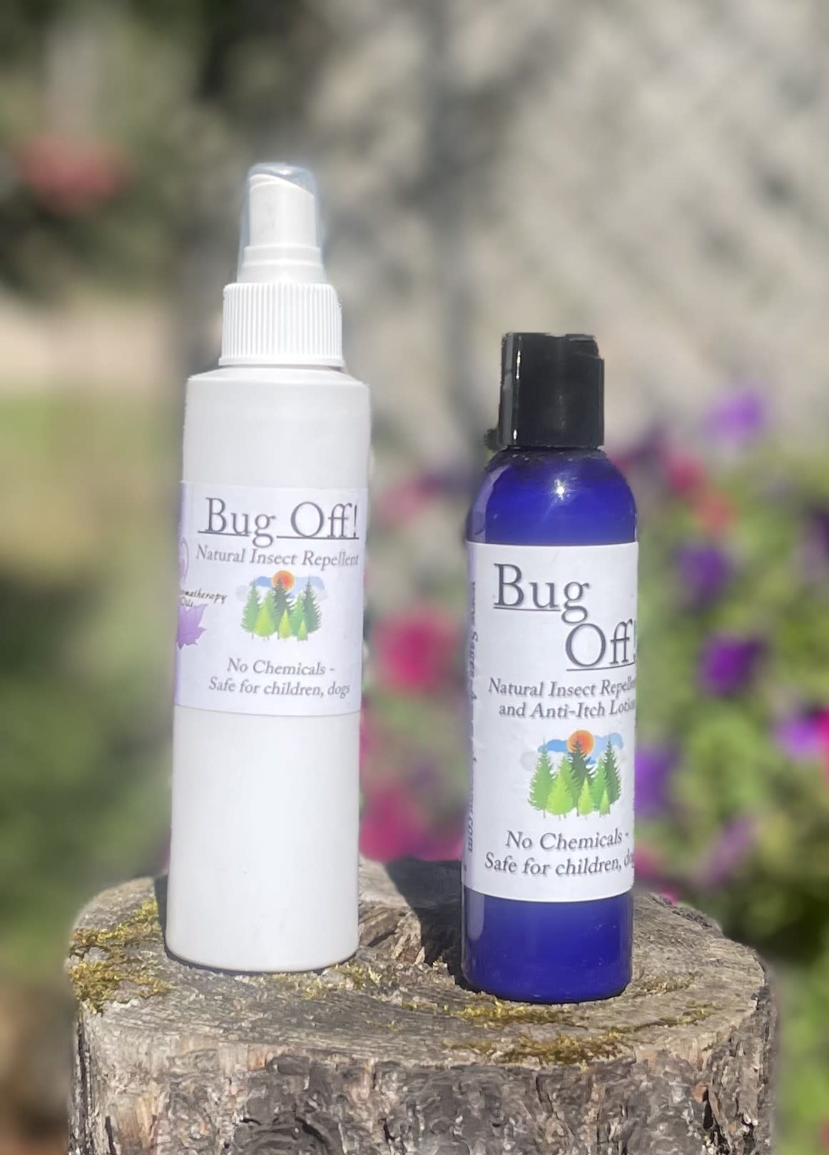 Bug Off Spray or Lotion Natural Bug Repellent - Specific Relief Blends