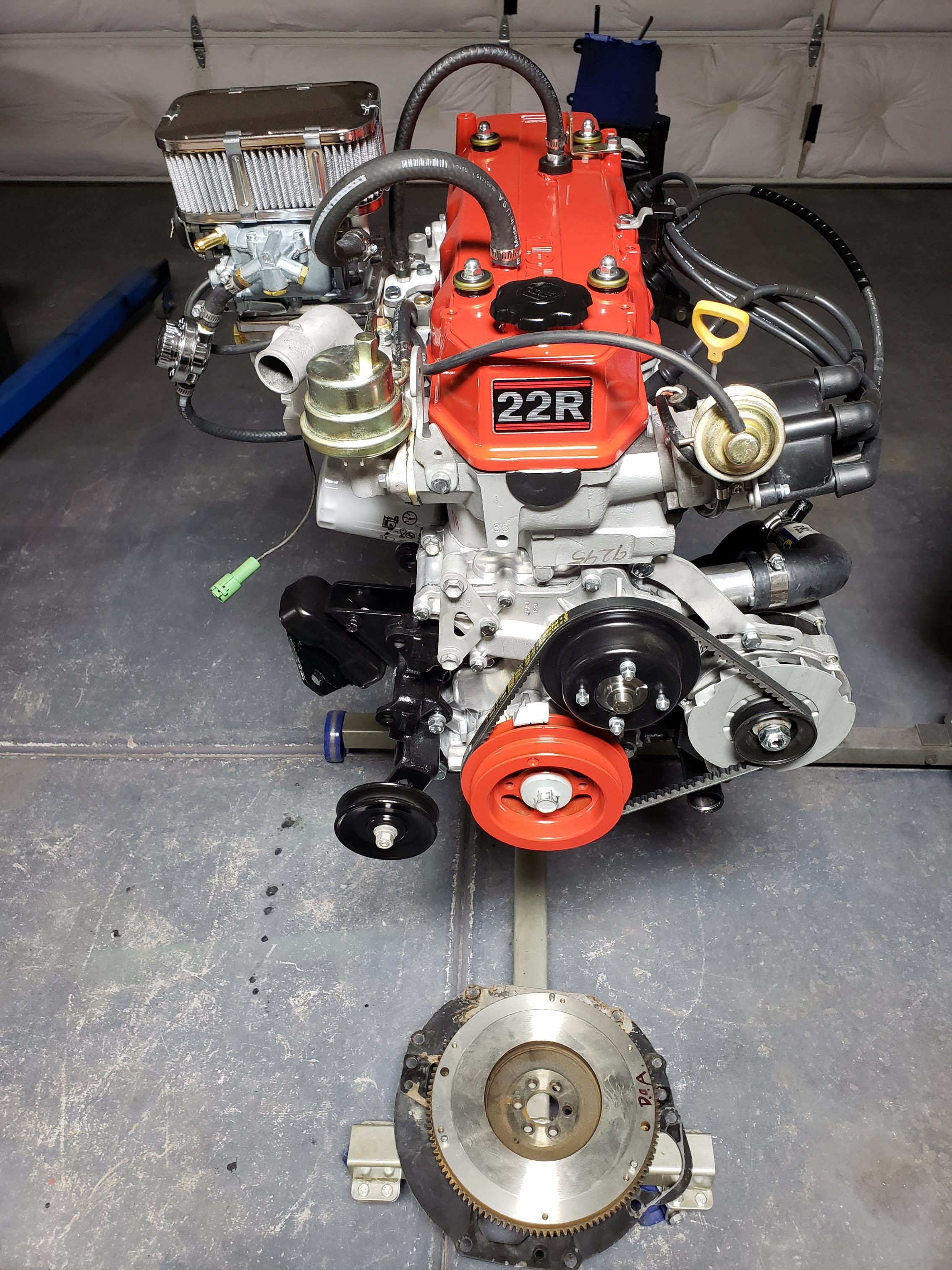 Restoration, fully dressed engine service. - Engine Assemblies & Components