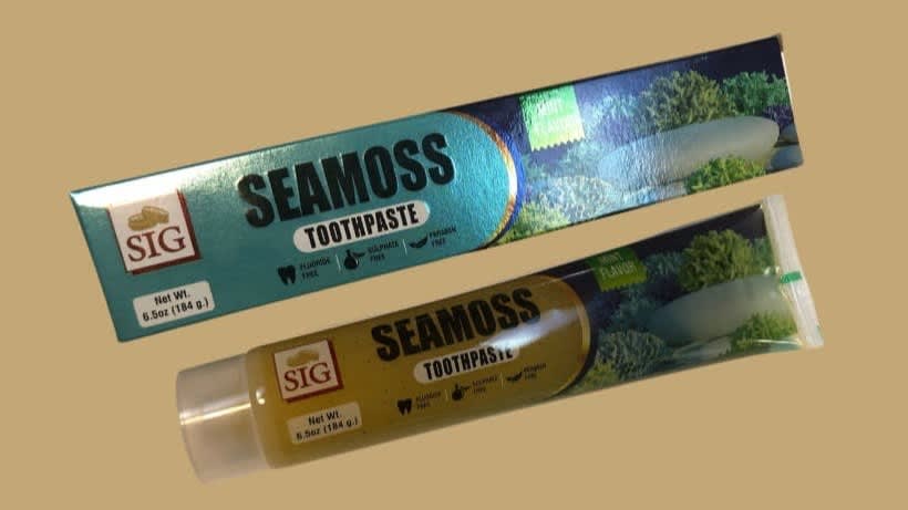 Sea Moss Toothpaste (With Clove Oil) 6.5 oz - Personal Care - Water ...