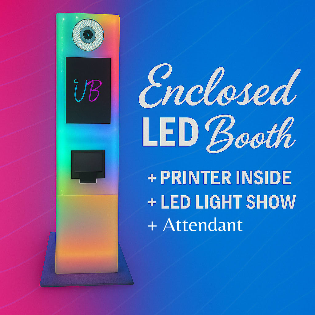 Led Photo Booth - Photo Booth Rental - Uniquee Booths - Photo Booth ...