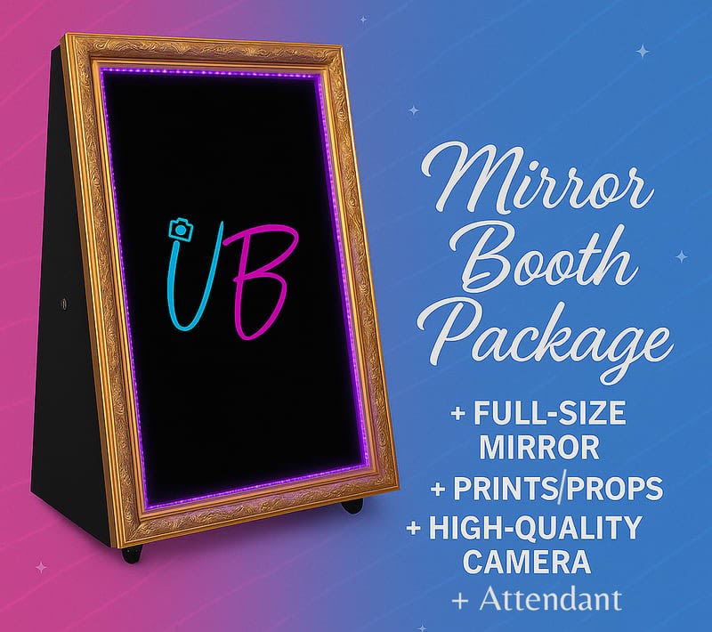 Mirror Photo Booth - Photo Booth Rental - Uniquee Booths - Photo Booth ...