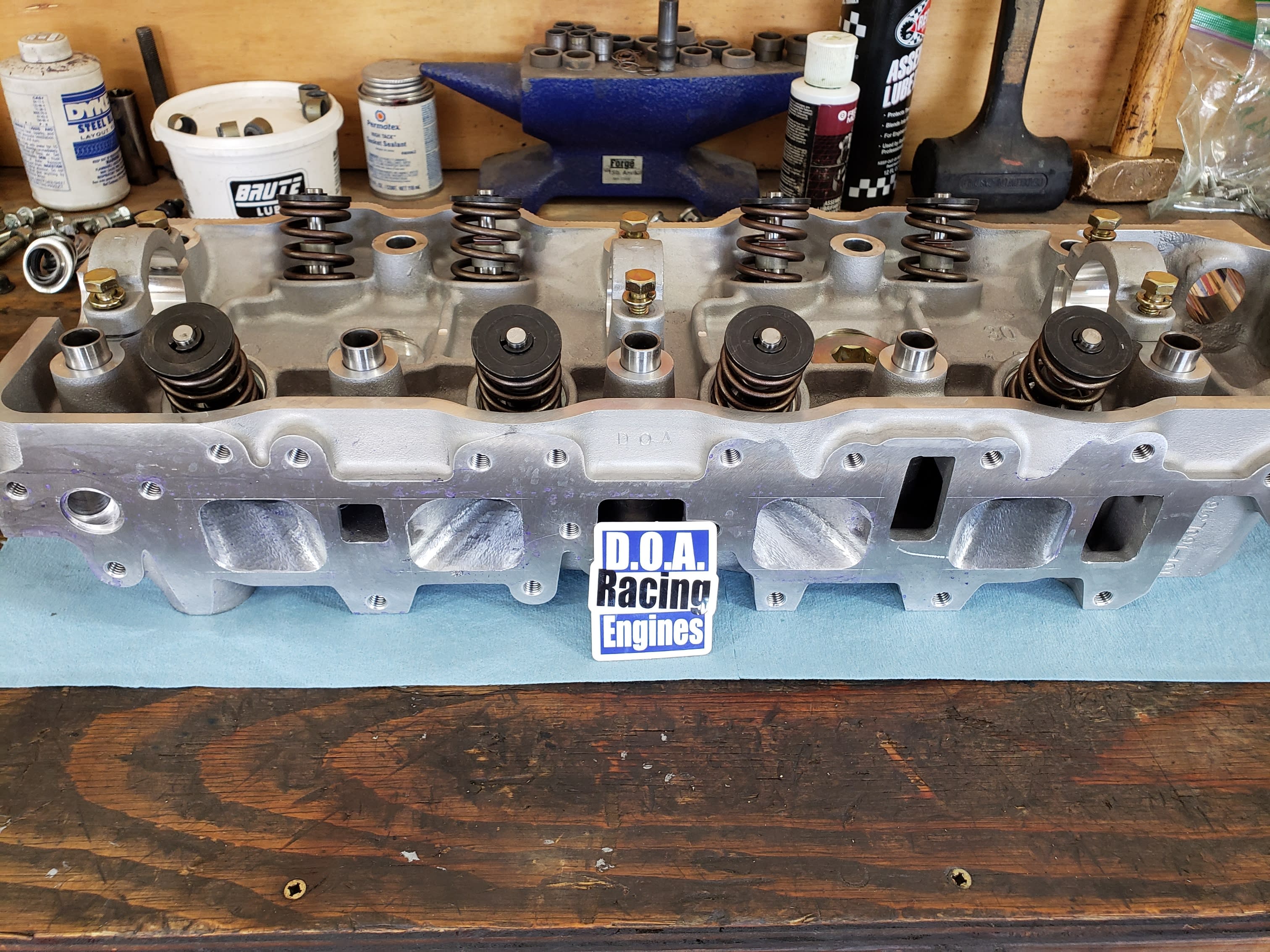 Cylinder Heads (4 Cylinder) Street. - Engine Assemblies & Components