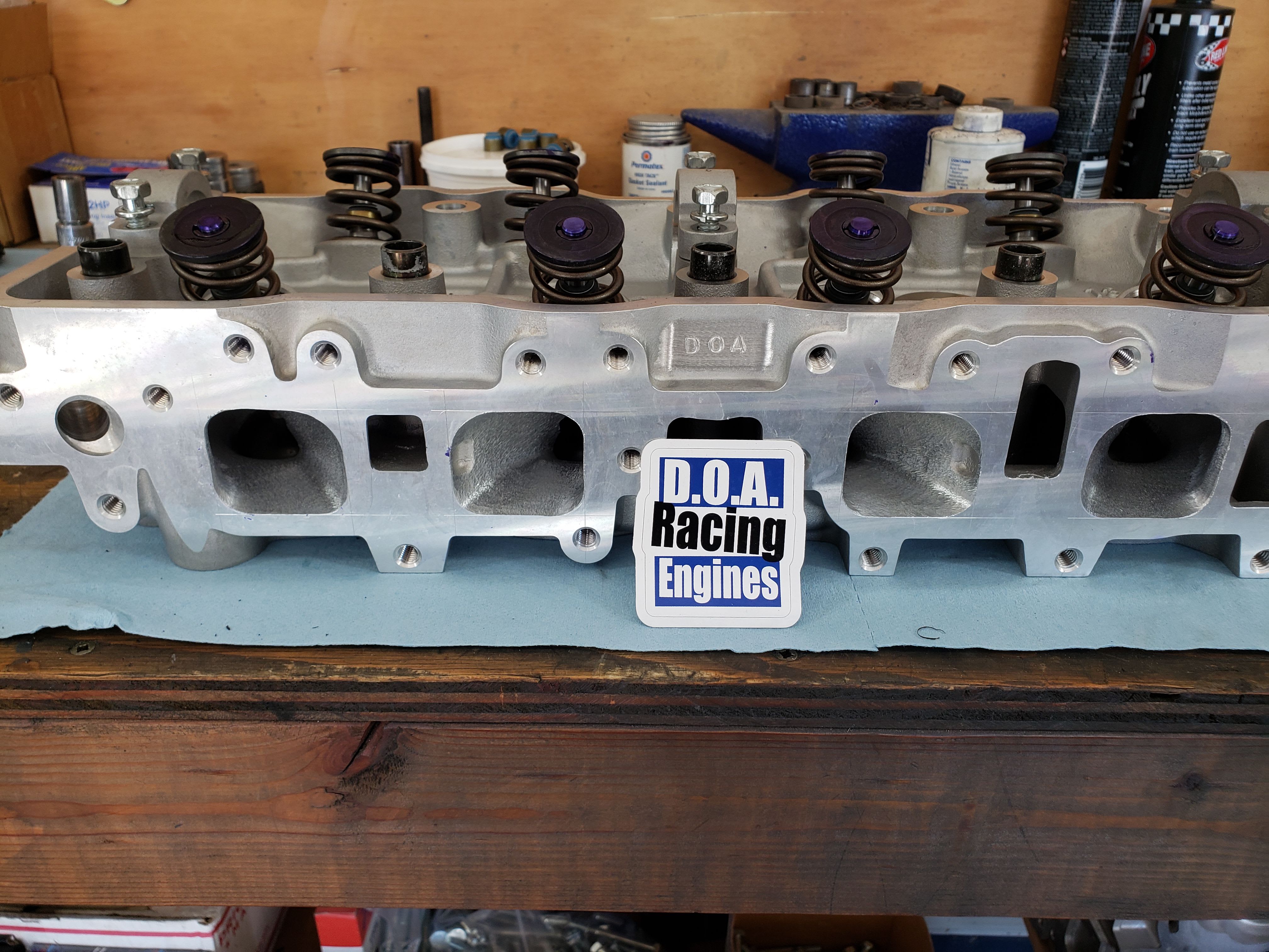 Cylinder Head, Correctly Ported with SuperFlow bench report. - Engine ...