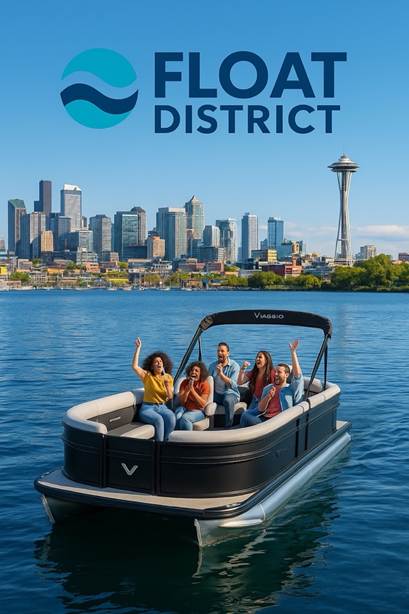 Float District Luxury Pontoon (10-Passenger) - Experiences - Boat Rentals & Cruises in Seattle ...