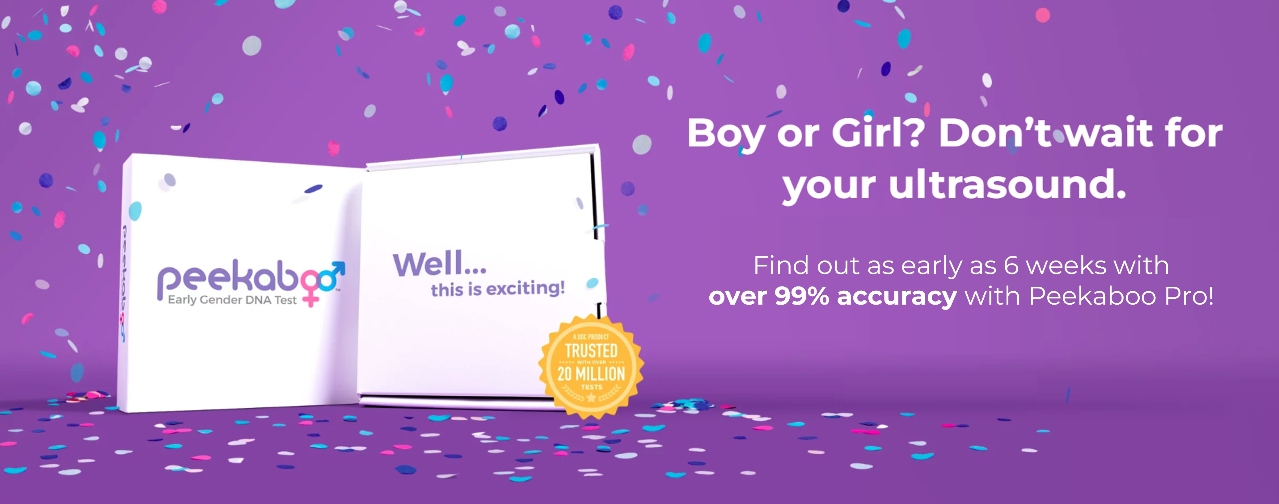 Peek-a-Boo Gender Testing - Family & DNA Testing - ICUPP Screen ...