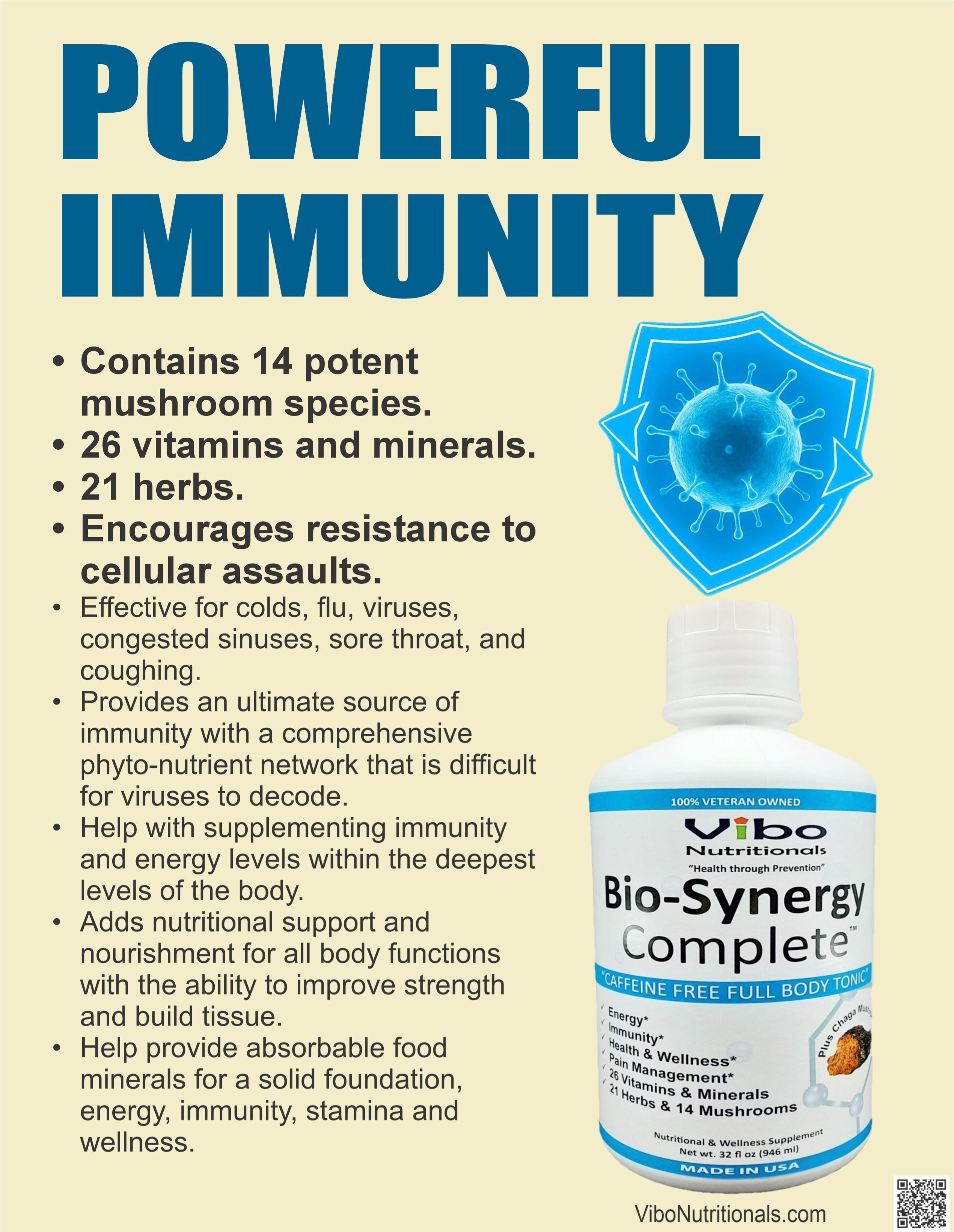 Bio-Synergy Complete - Shop - Vibo Nutritionals LLC - Vitamin ...