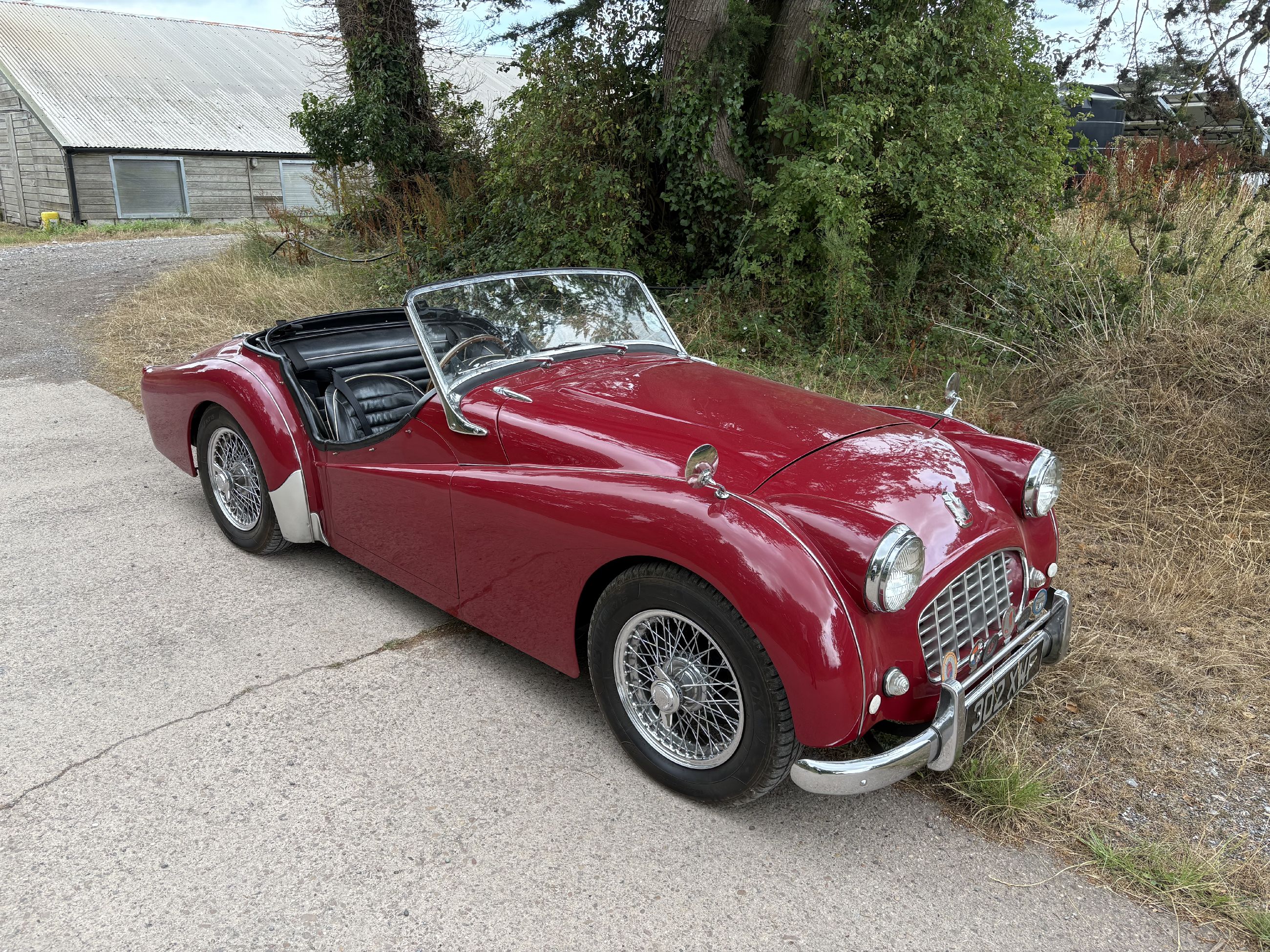 1957 Triumph TR3 - SOLD - Stock - Red 7 Classics Ltd | Classic Car ...
