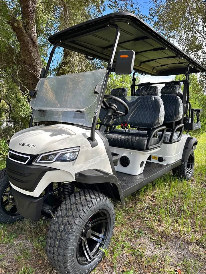 2025 Verdi Malibu - New 6 Seater Golf Carts - Nextgen Carts | Golf Cart ...