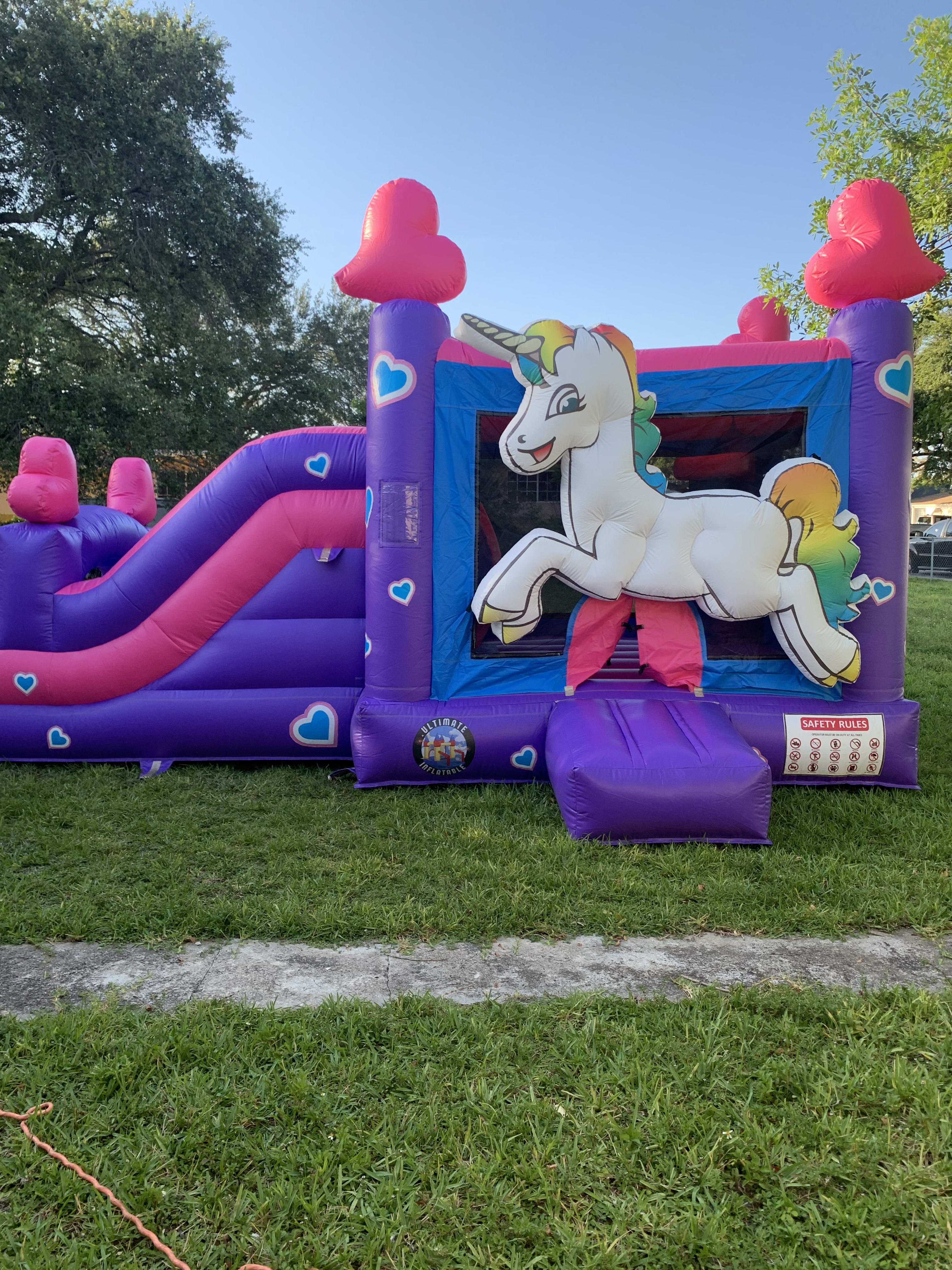 Unicorn Combo - Bounce House - Ultimate Inflatable Party Rentals | Party Equipment Rental ...