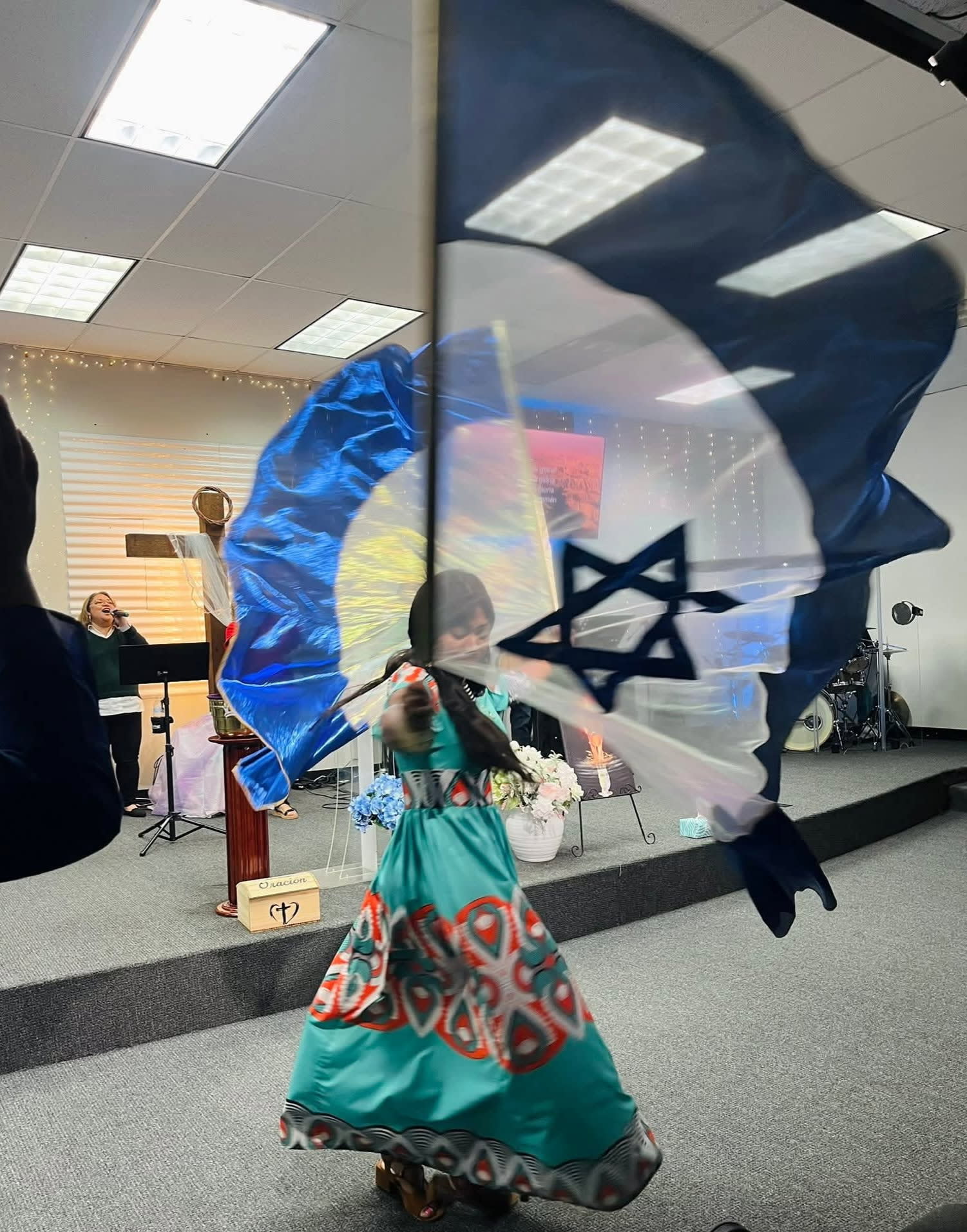 Star of David Flags - Worship Flags - SW3PTAWAY by the King of kings