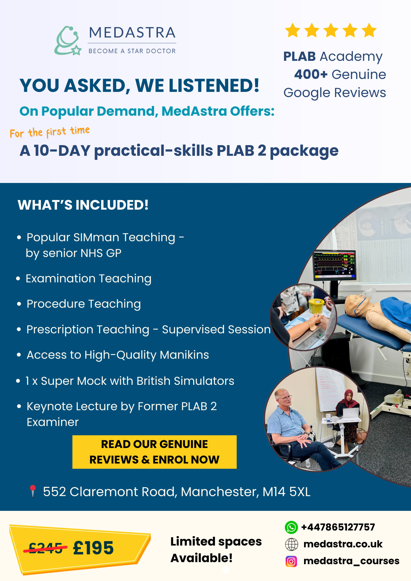 Plab 2 Ukmla Practical Skills Course Ukmla Plab 2 Courses Medastra