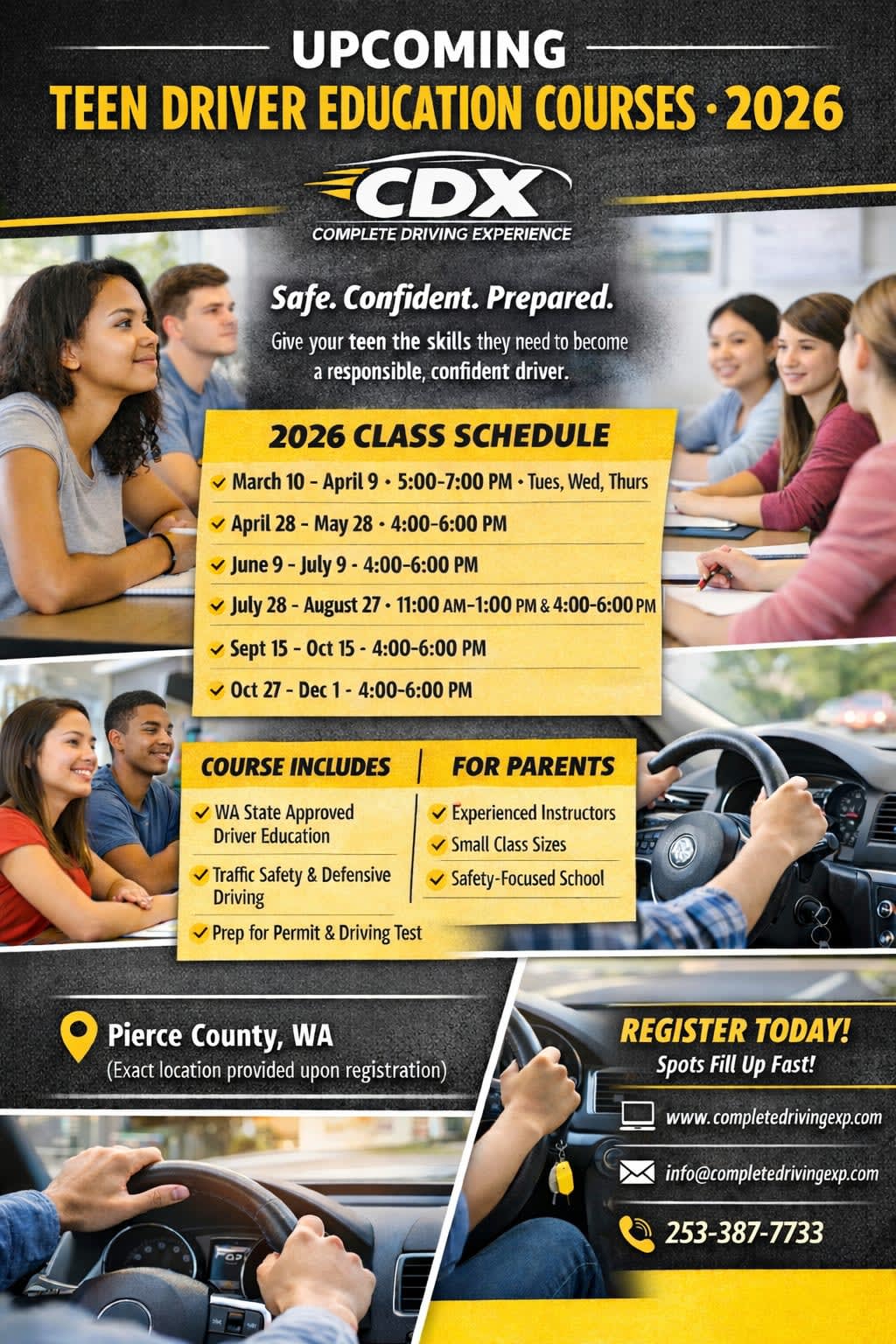 CDX Teen Driver Education Course - Teens Lessons - Complete Driving ...