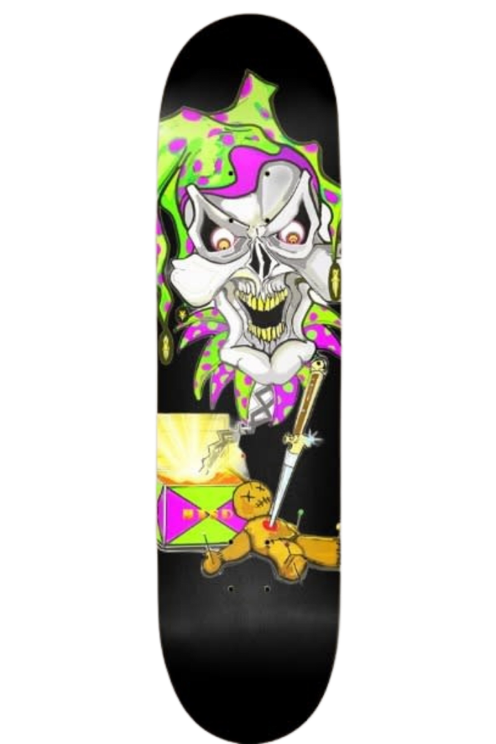 Jester Deck - Skate Decks - High Tide Surf Design: Surf Art Apparel in ...